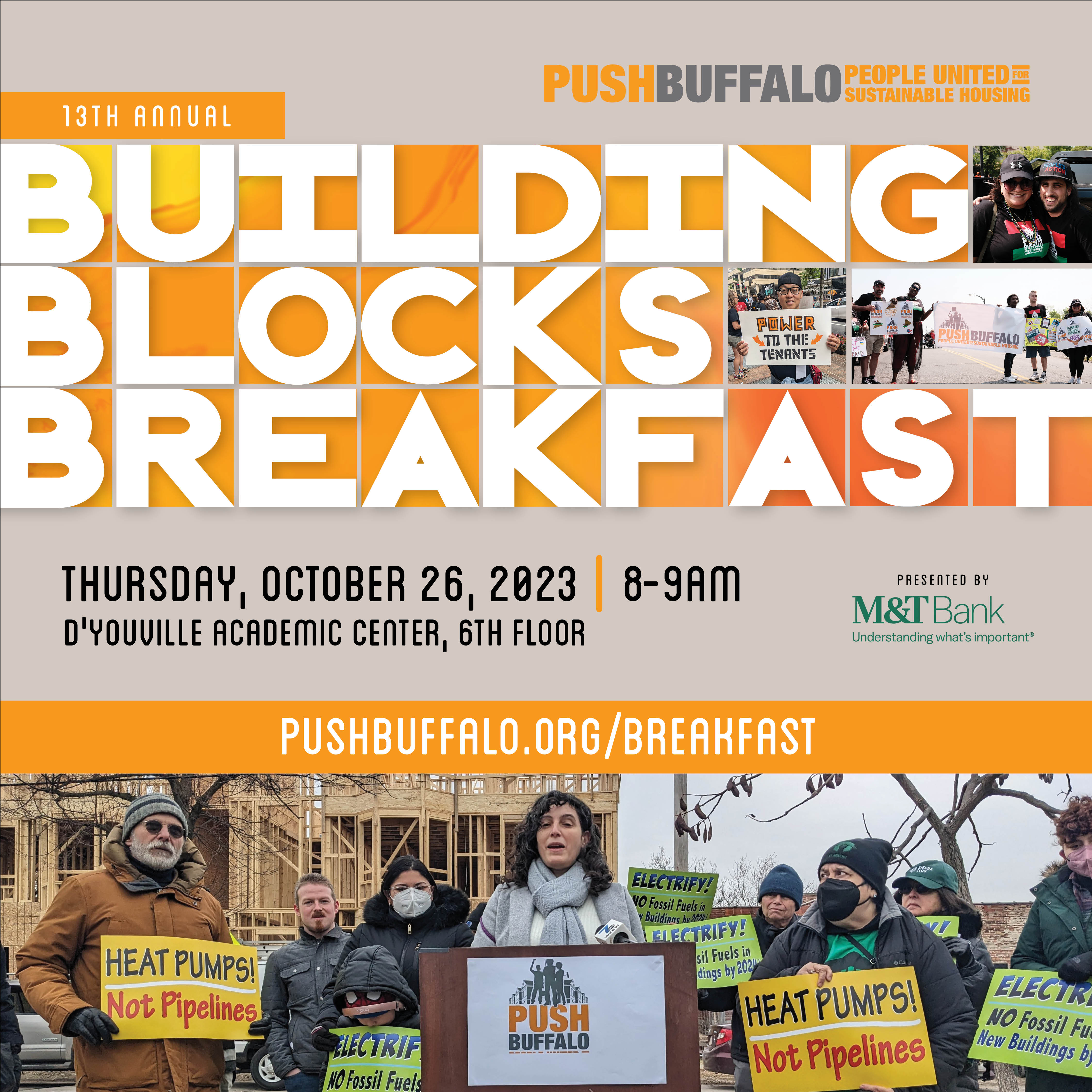 PUSH Buffalo's 13th Annual Building Blocks Breakfast by PUSH Buffalo