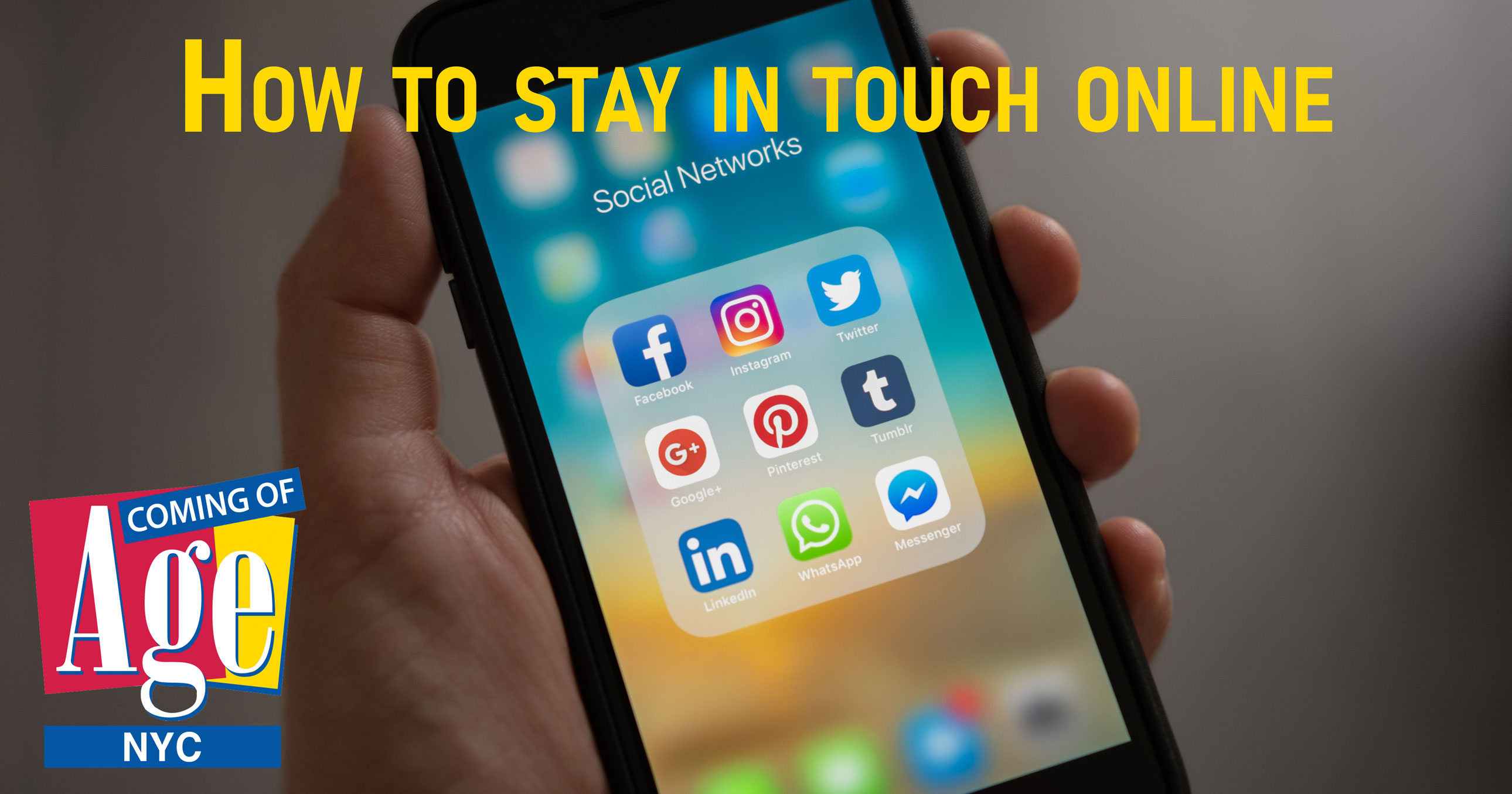 How to Stay in Touch Online - December 17, 2019 by PSS