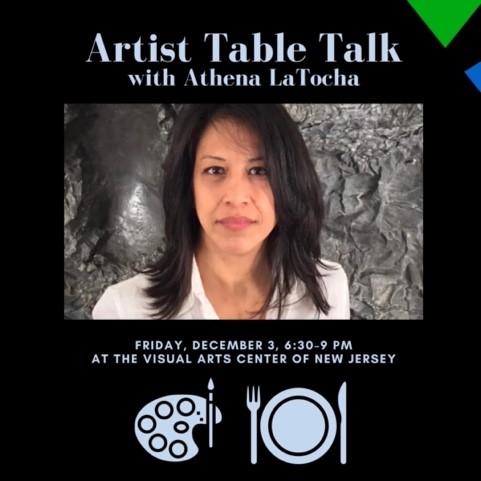 Artist Table Talk with Athena LaTocha by Visual Arts Center of New Jersey