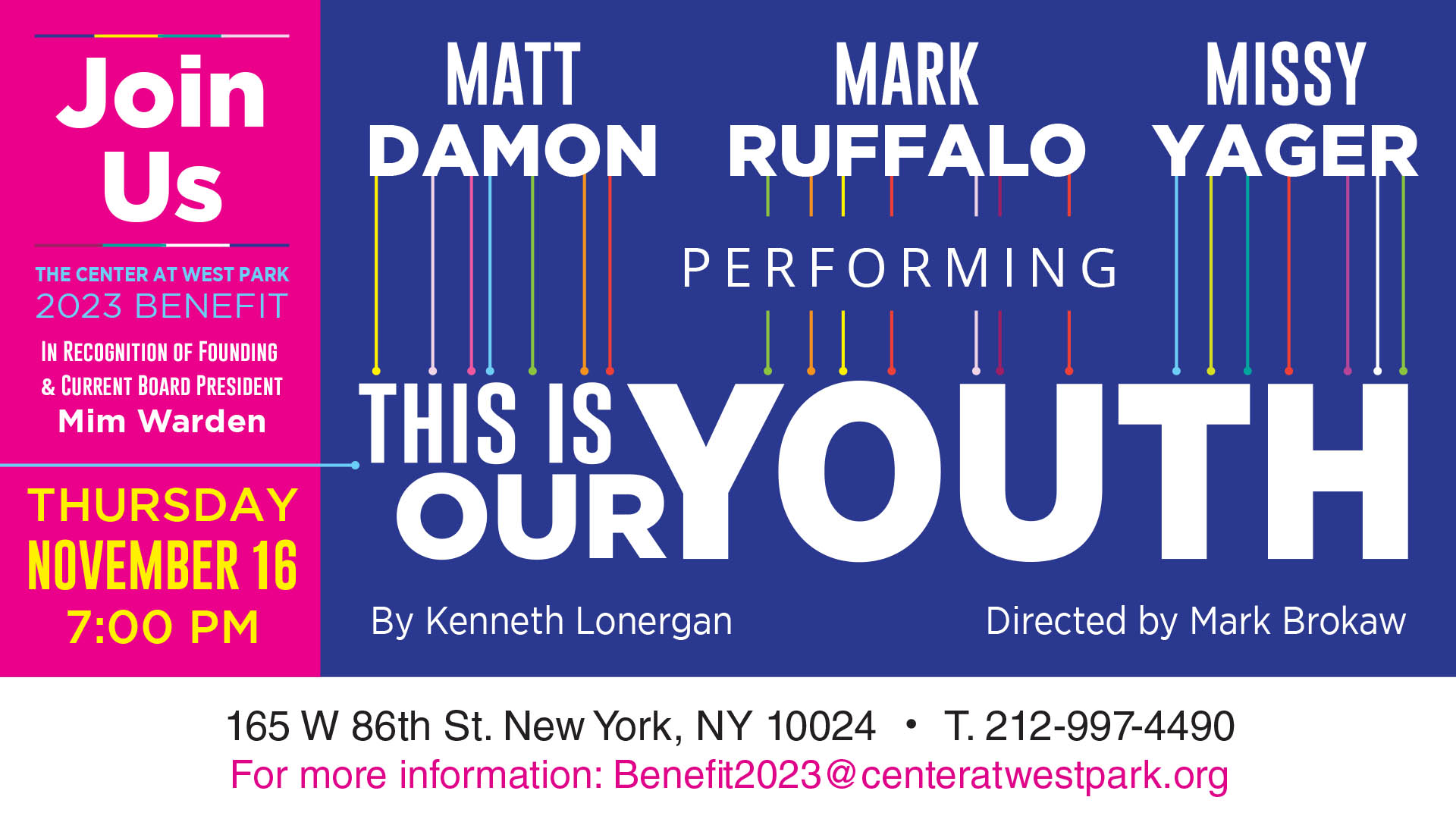 The Center at West Park 2023 Benefit by The Center at West Park Benefit ...