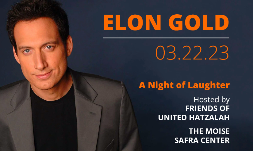 A Night of Laughter with Elon Gold by Friends of United Hatzalah