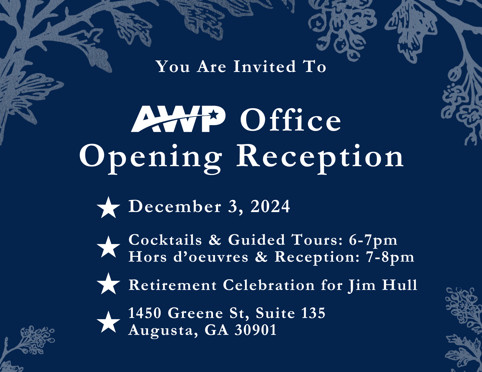 AWP Office Sponsorship by America's Warrior Partnership