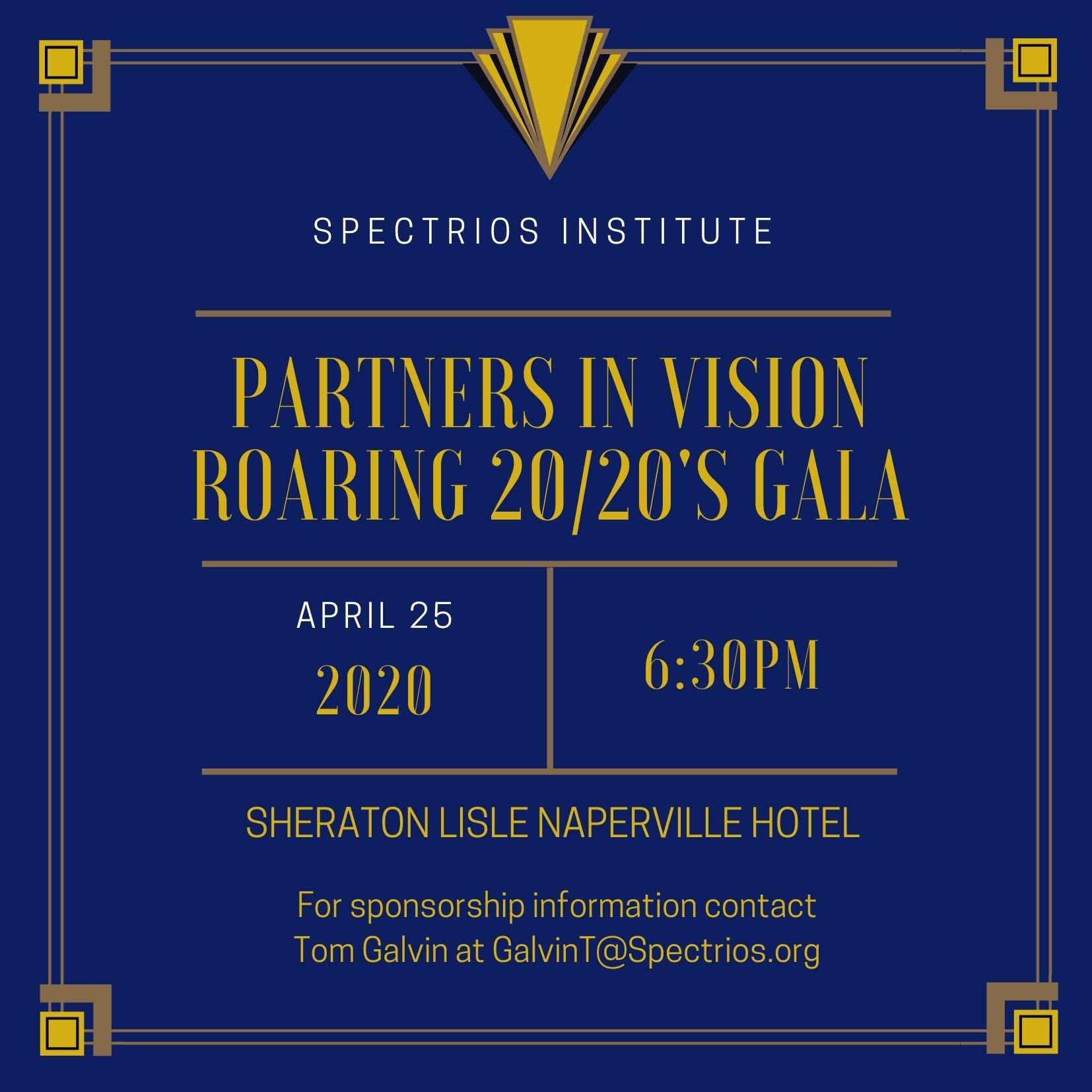 Partners in Vision Roaring 20/20's Gala Program Ads by Spectrios ...