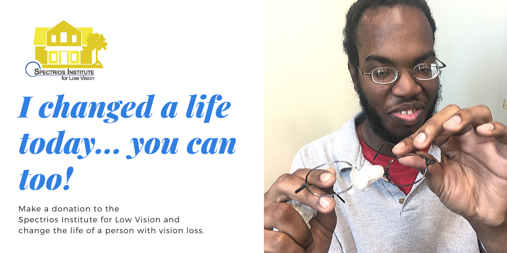 Donate Now Spectrios Institute For Low Vision
