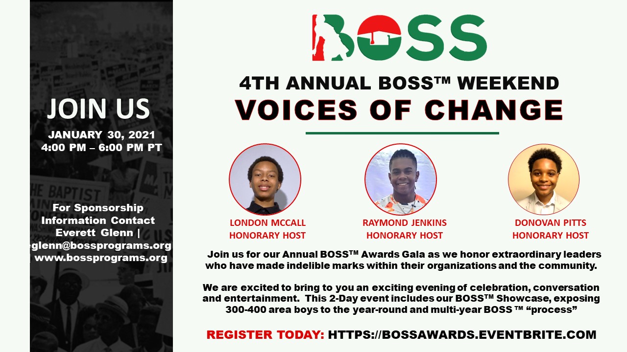 Donate Now | 4th Annual BOSS™ Award Gala by BOSS, Inc. (formerly ESP ...