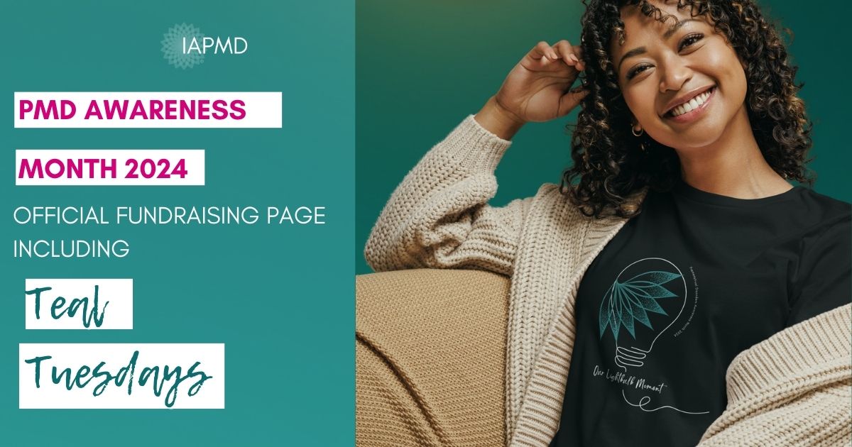 Donate Now | PMD Awareness Month 2024 + Teal Tuesdays by International ...