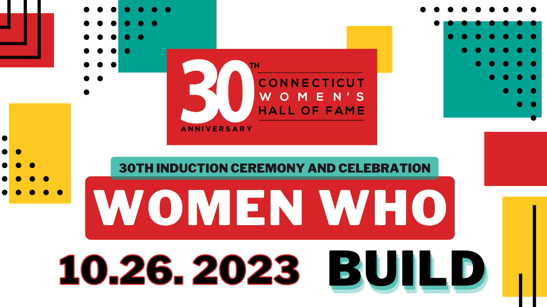 30th Annual Induction Ceremony and Celebration: Women Who Build by 30th ...