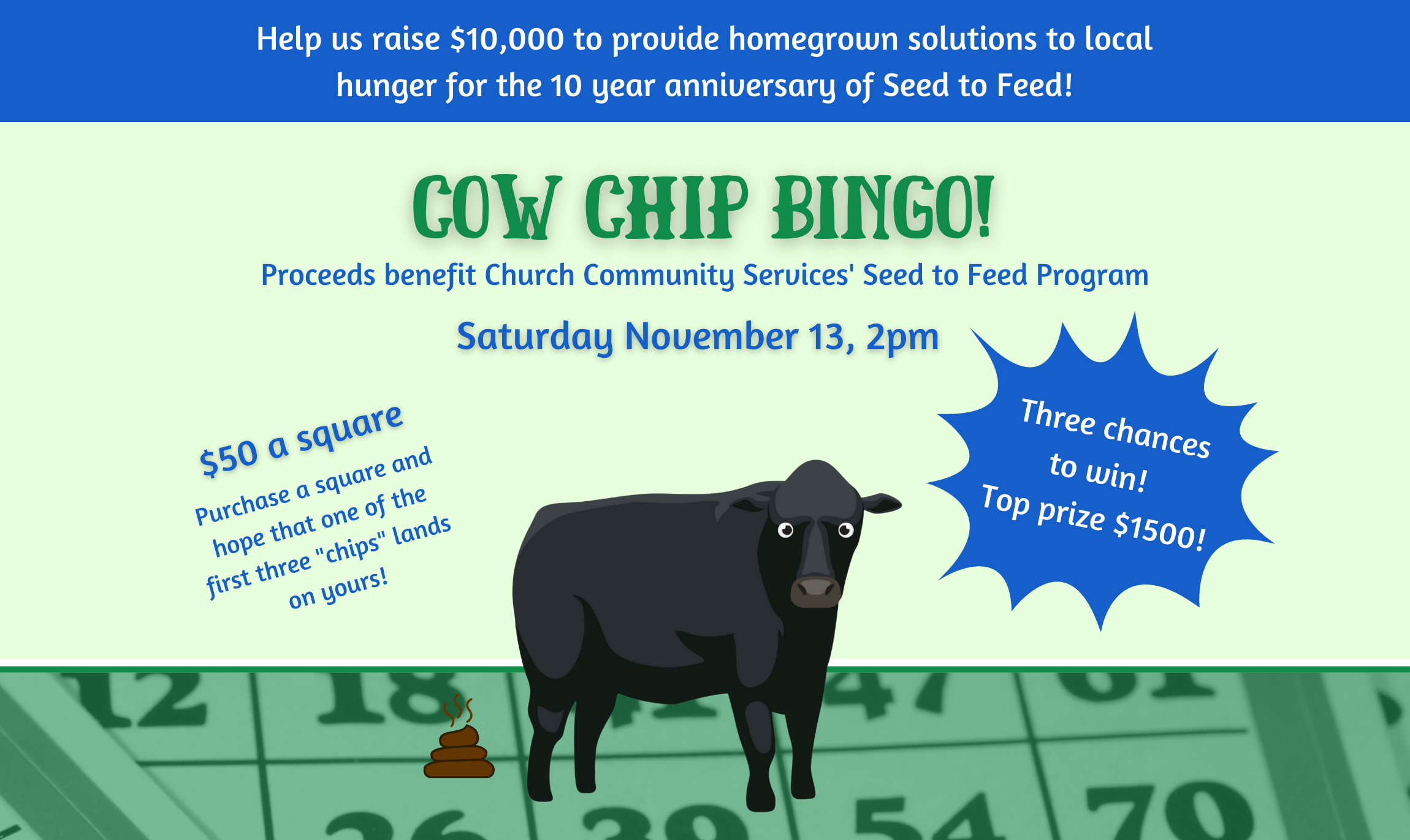 Cow Chip Bingo by Cow Chip Bingo