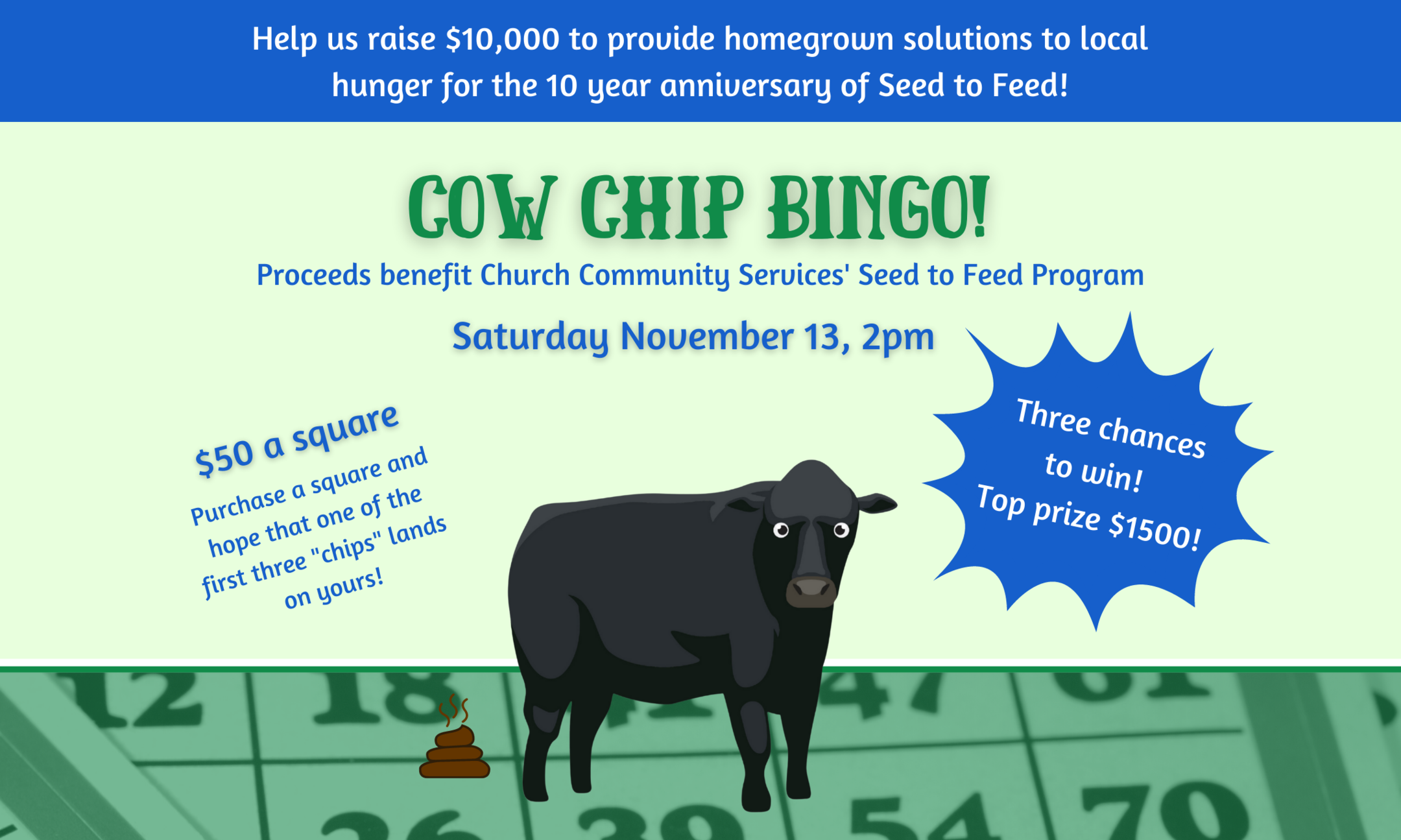Cow Chip Bingo by Cow Chip Bingo