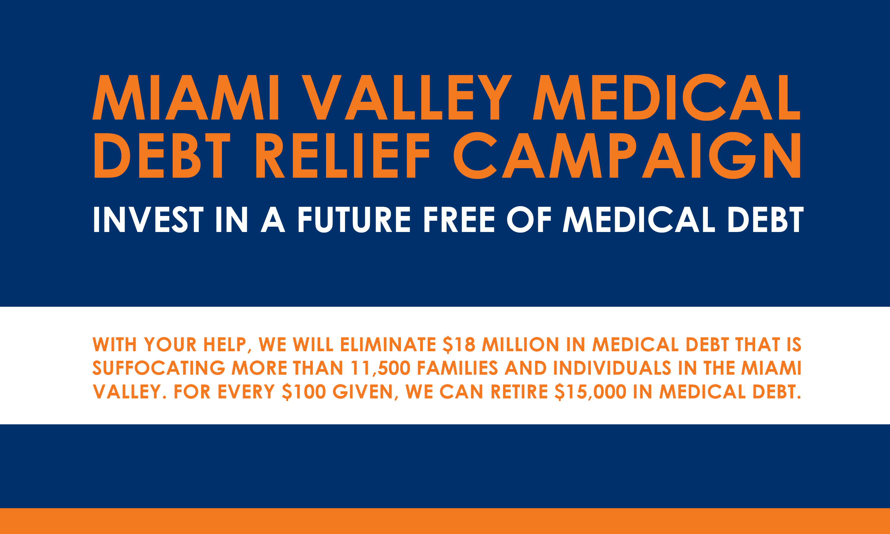 Donate Now | Miami Valley Medical Debt Relief by The Collaboratory