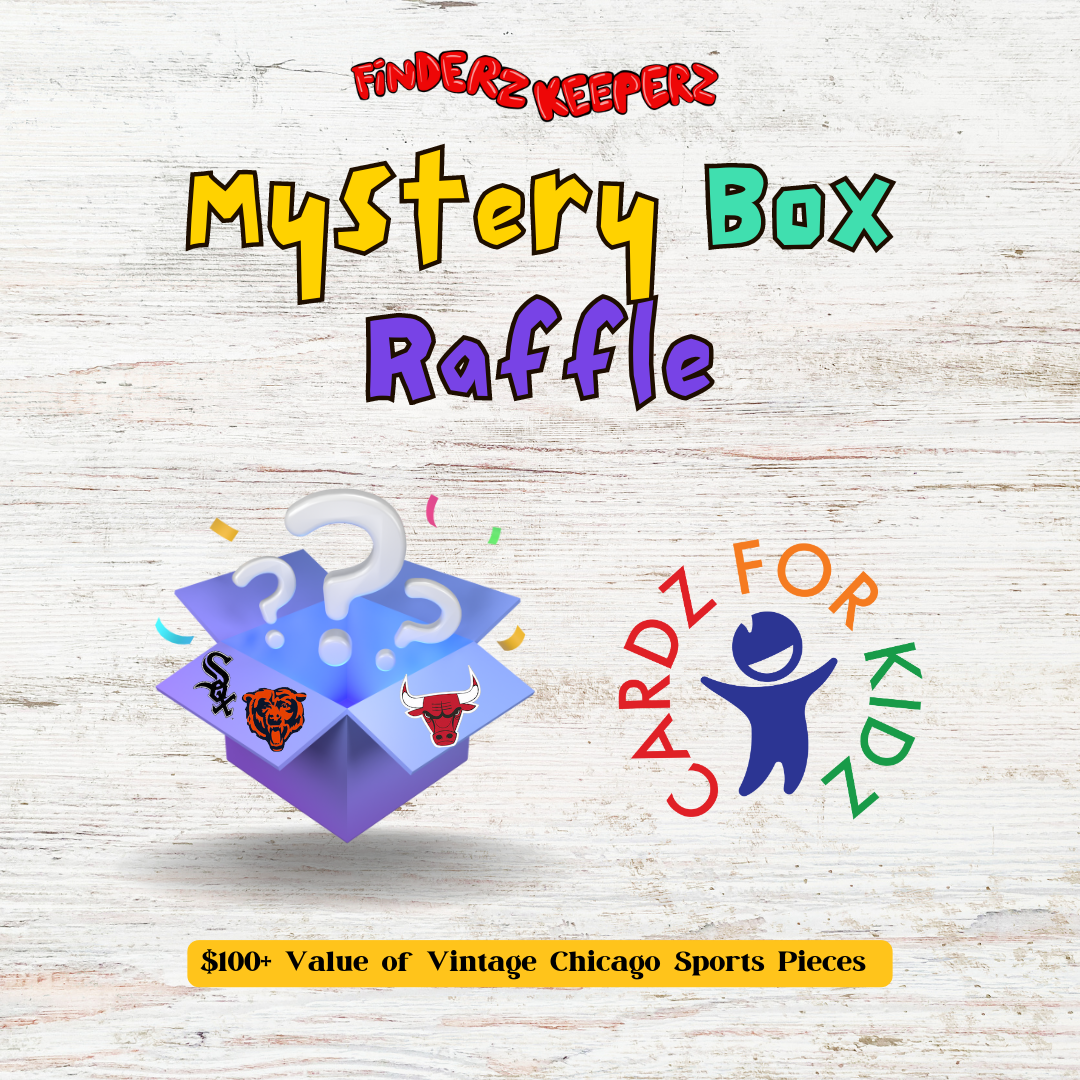 Donate Now | Finderz Keeperz Vintage Mystery Box Raffle by Cardz For Kidz