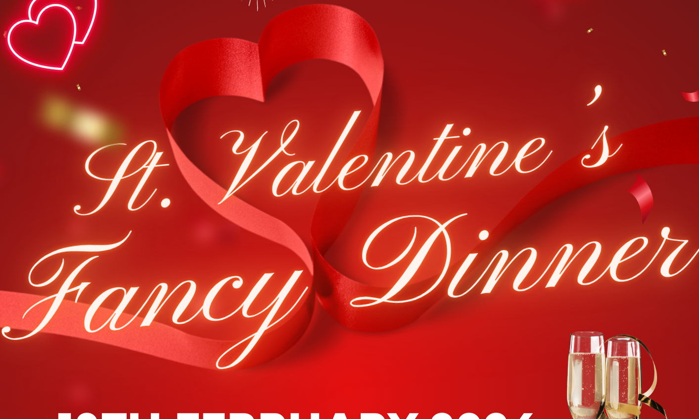 💘 St. Valentine’s Fancy Dinner Date Night 🍷 by The Mission of Cor Jesu