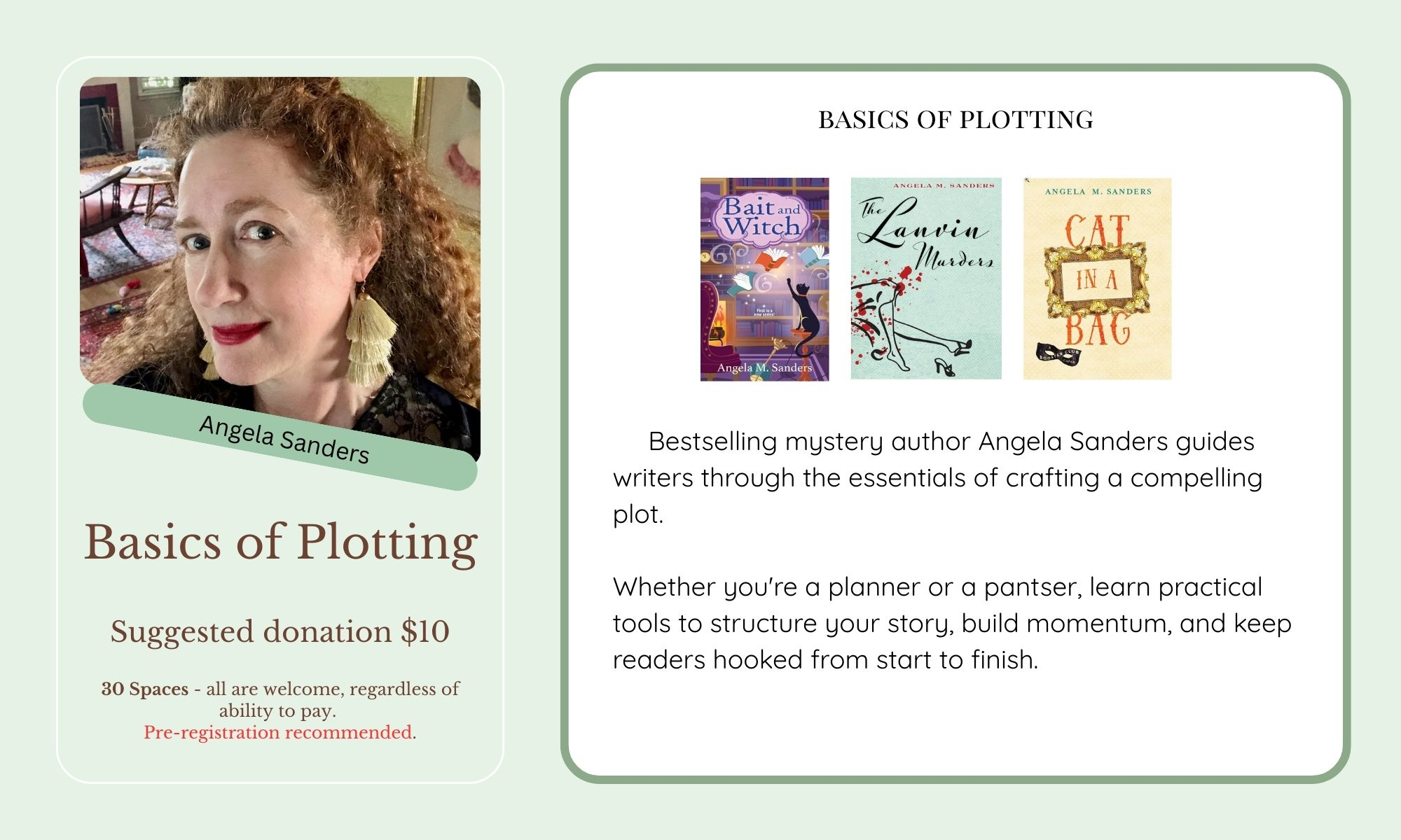 Angela Sanders Workshop: Basics of Plotting by KXRW