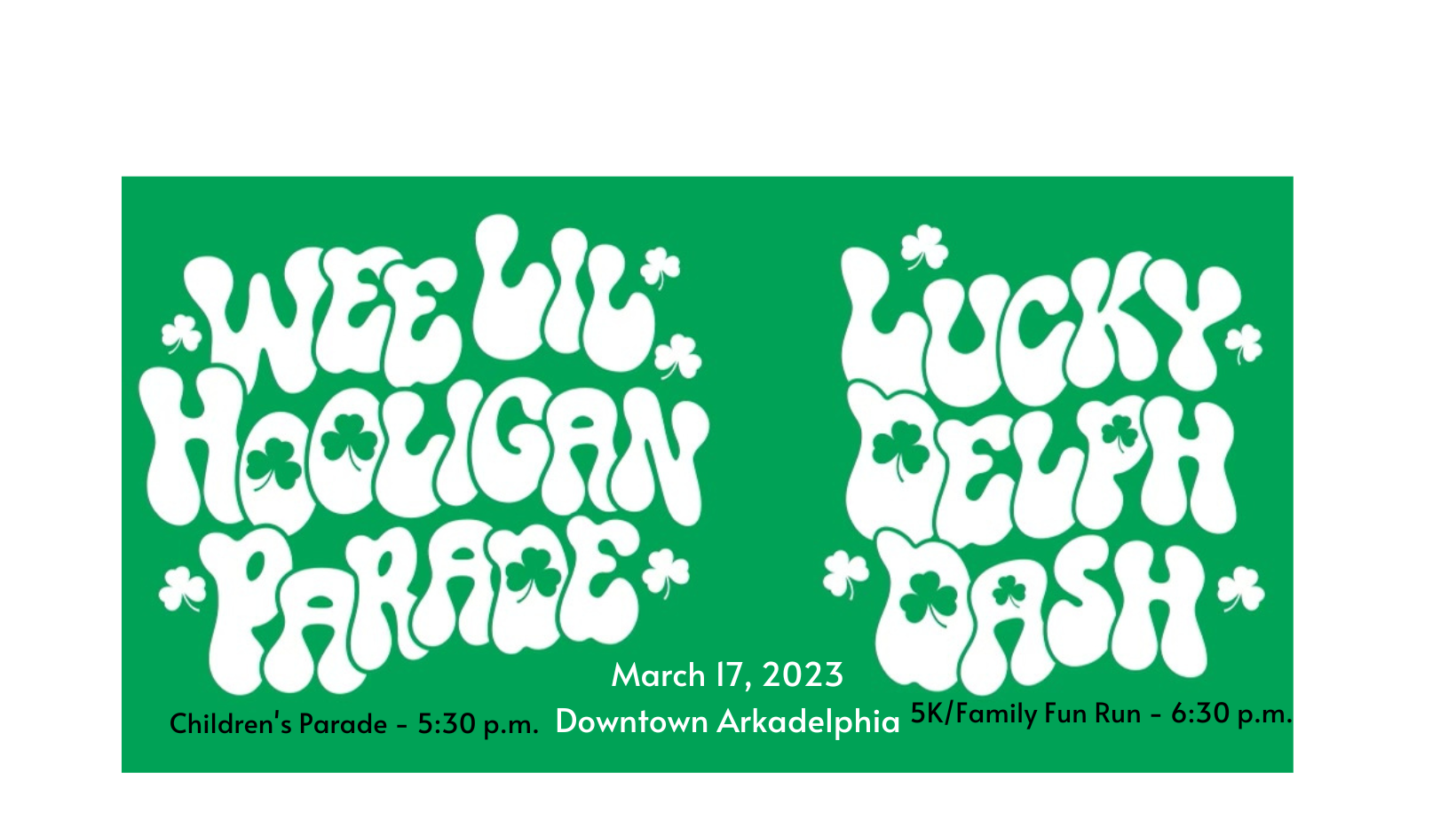 CASA's Lucky Delph Dash (5k and Family Fun Run) by CASA of Clark & Pike ...
