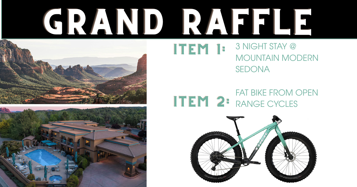 2025 Grand Raffle - Mountain Modern Sedona or Fat Bike by Jackson Hole Ski & Snowboard Club