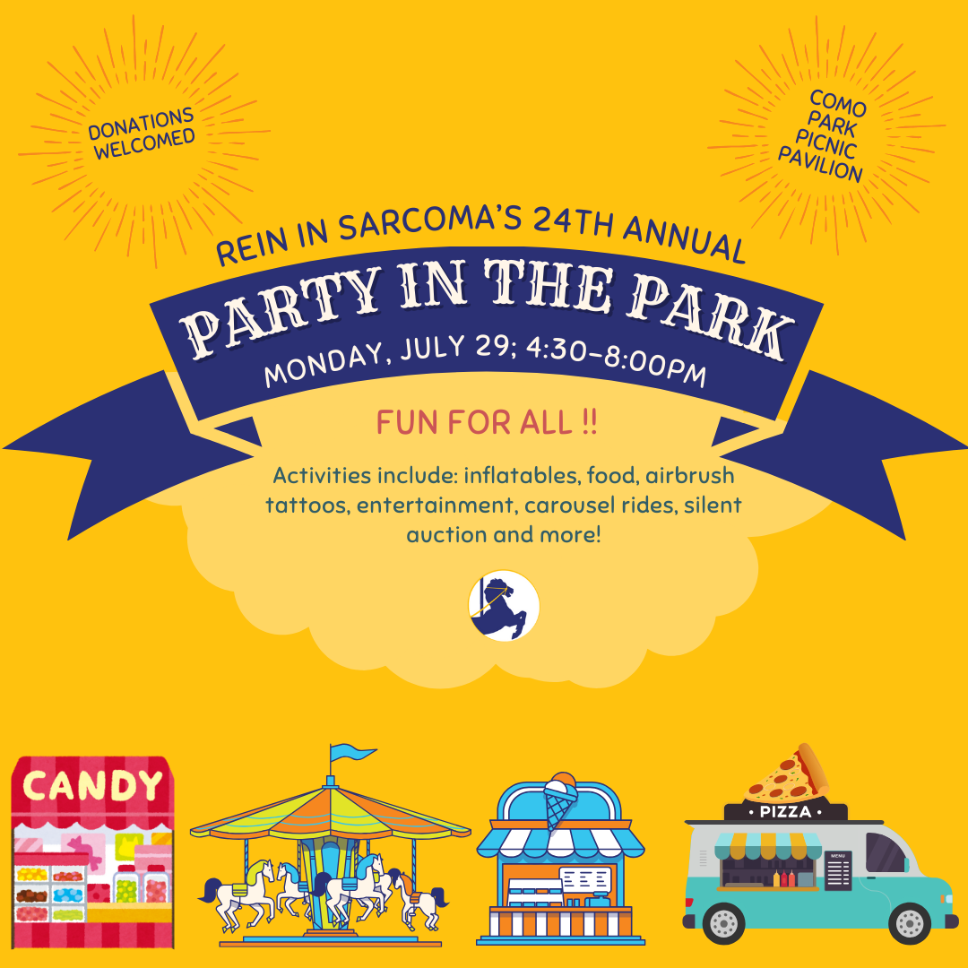 Donate Now | Party in the Park 2024 by Rein in Sarcoma