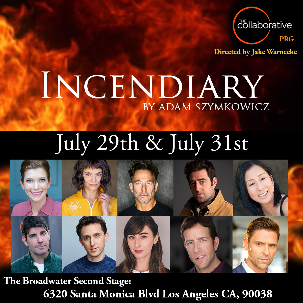 INCENDIARY Staged Reading by INCENDIARY Staged Reading