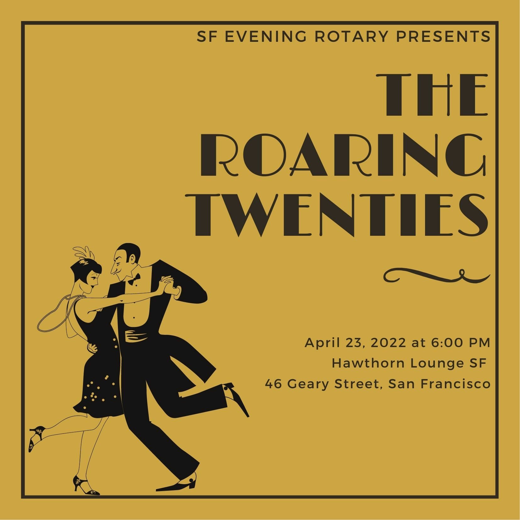 The Roaring 20s by Roaring 20s 2022 Party and Fundraiser