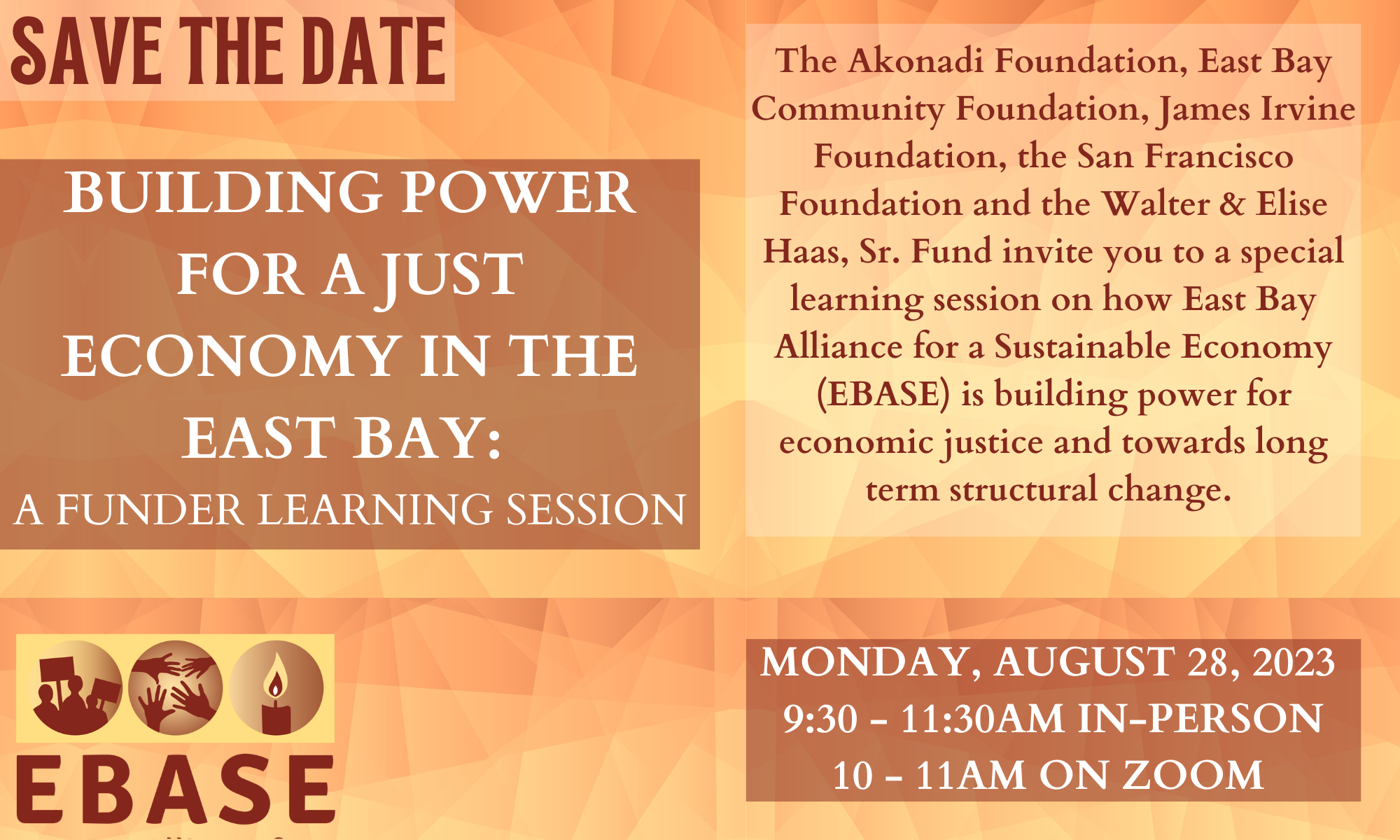 Building Power For A Just Economy A Funder Learning Session By East building-power-for-a-just-economy-a-funder-learning-session-by-east