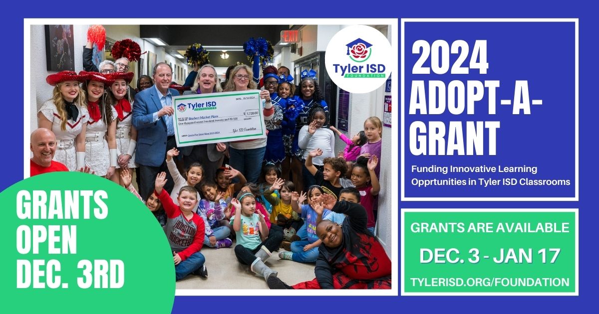 Donate Now | Adopt-A-Grant Program 2024 by Tyler ISD Foundation