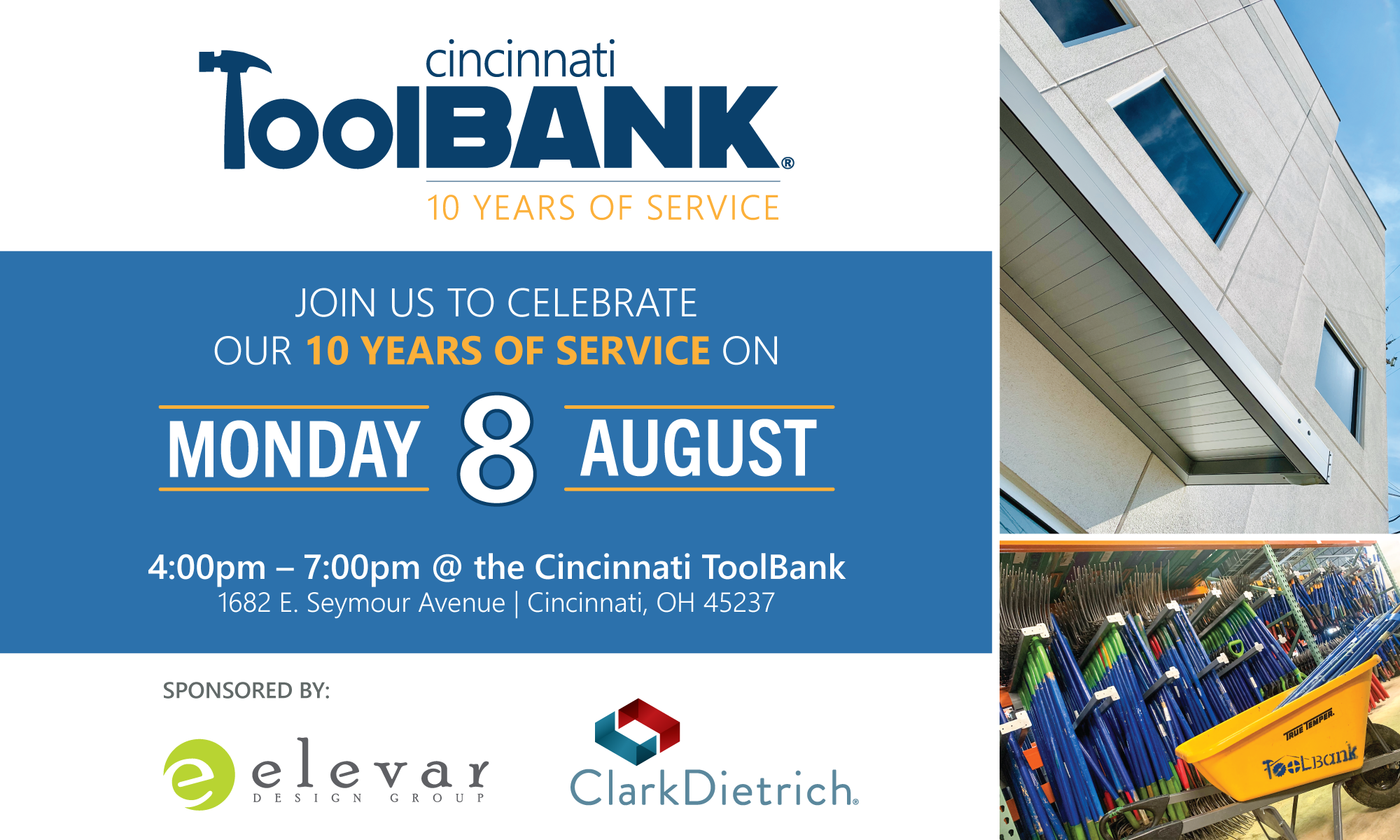 ToolBank Celebrates 10 Years of Service! by Cincinnati ToolBank