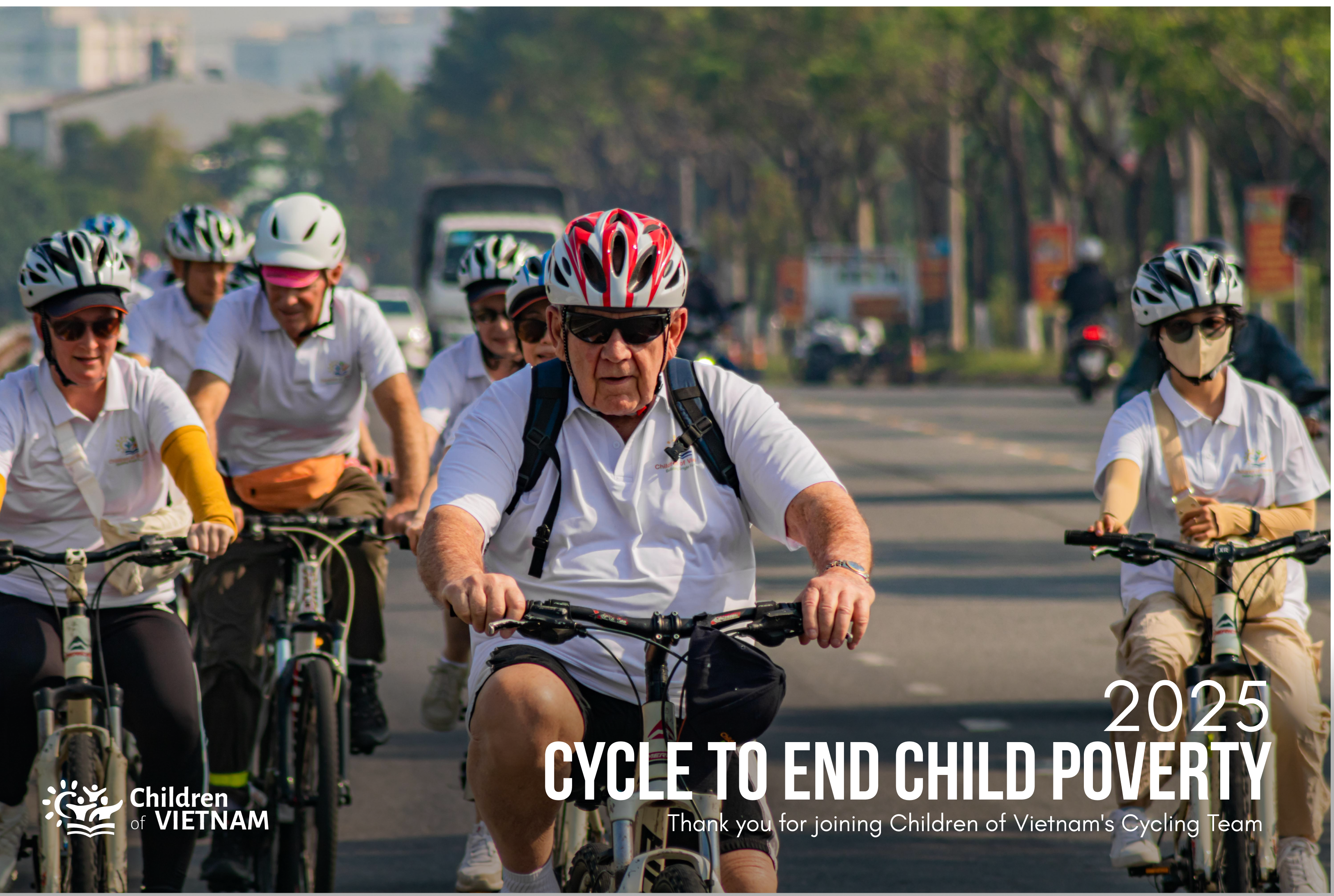 Donate Now | 2025 CYCLE TO END CHILD POVERTY by Children of Vietnam