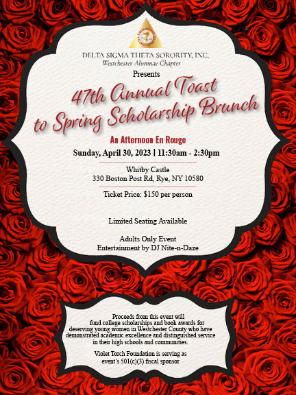 47th Annual Toast to Spring Scholarship Brunch by Violet Torch Foundation
