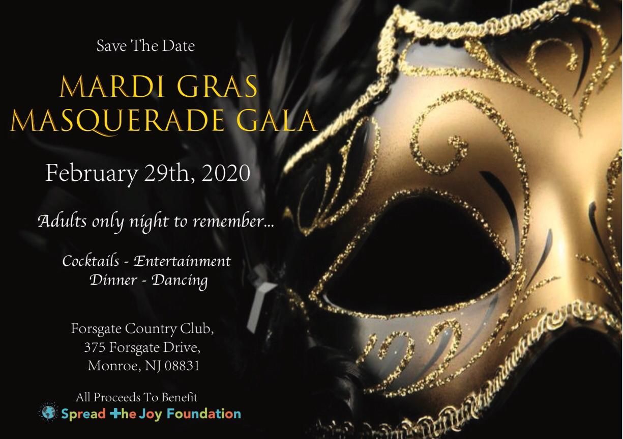Masquerade Gala: One More Day to Spread the Joy 2020! by Spread The Joy ...
