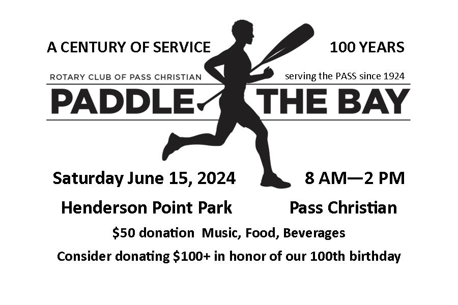 Donate Now | 2024 Rotary of Pass Christian Paddle the Bay by The Rotary ...