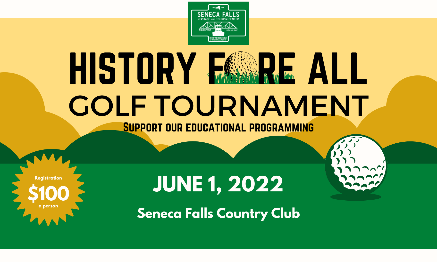 History Fore All Golf Tournament by Seneca Museum of Waterways and Industry