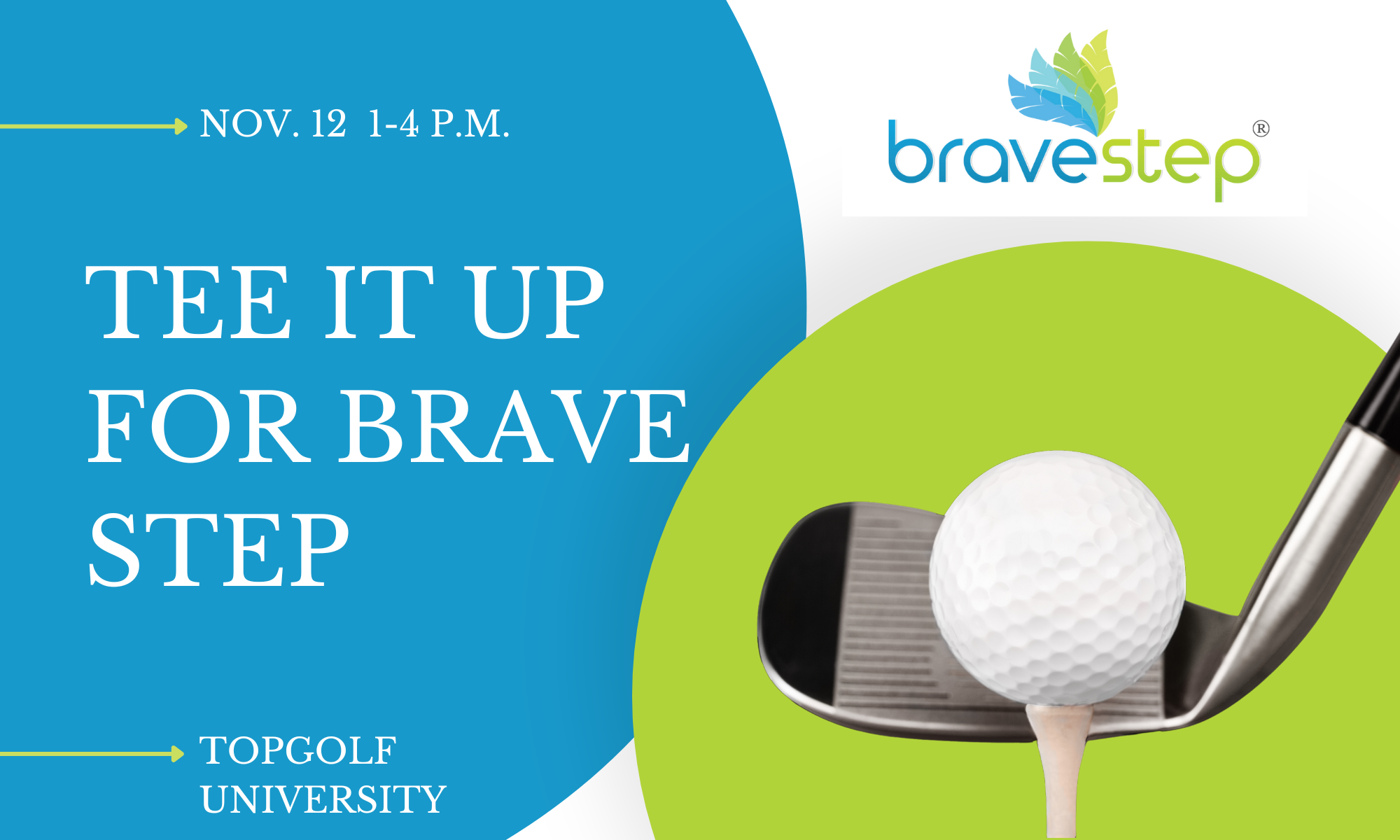 Tee It Up for Brave Step by Brave Step