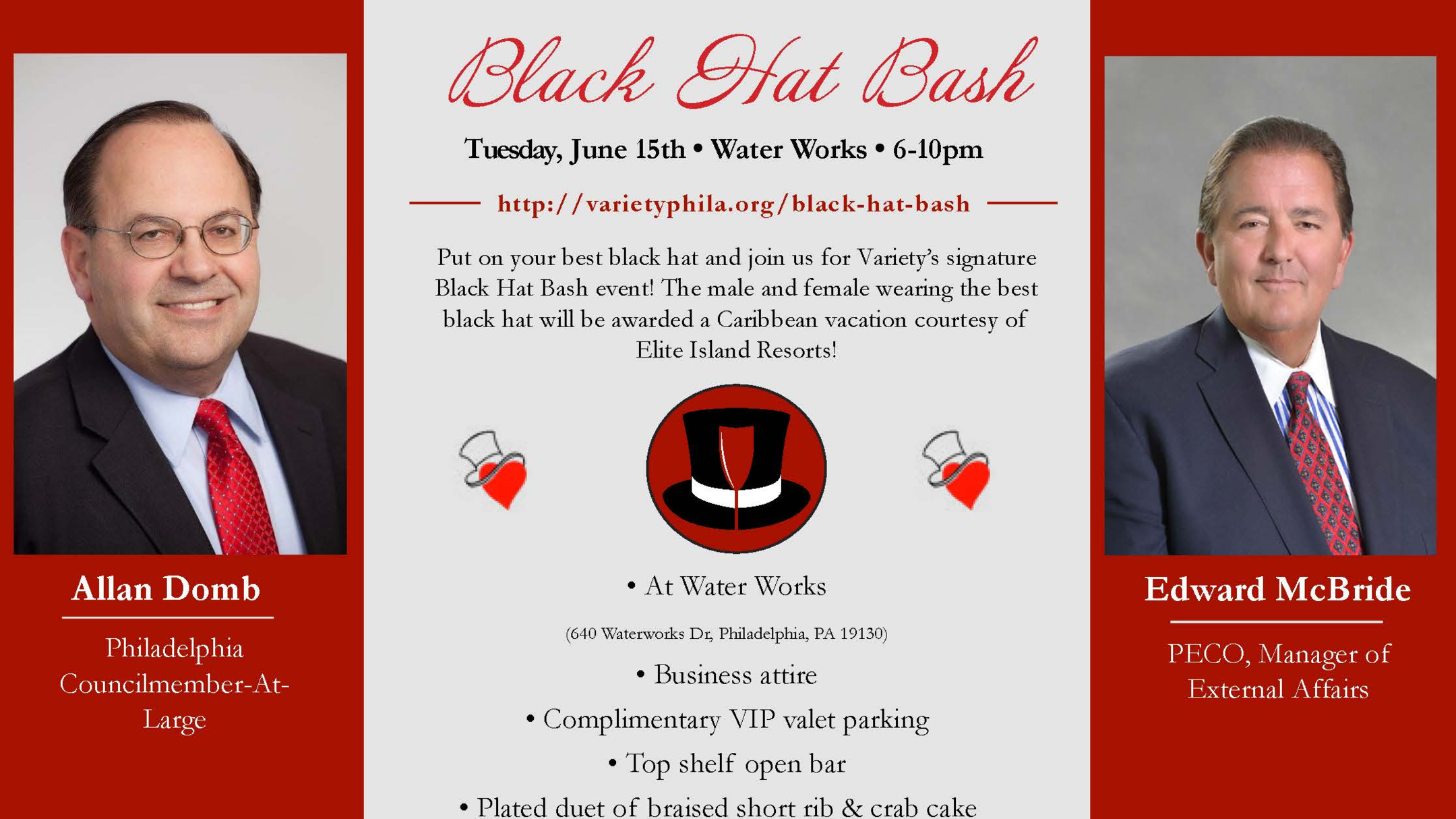 Black Hat Bash by Variety - the Children's Charity of the Delaware Valley