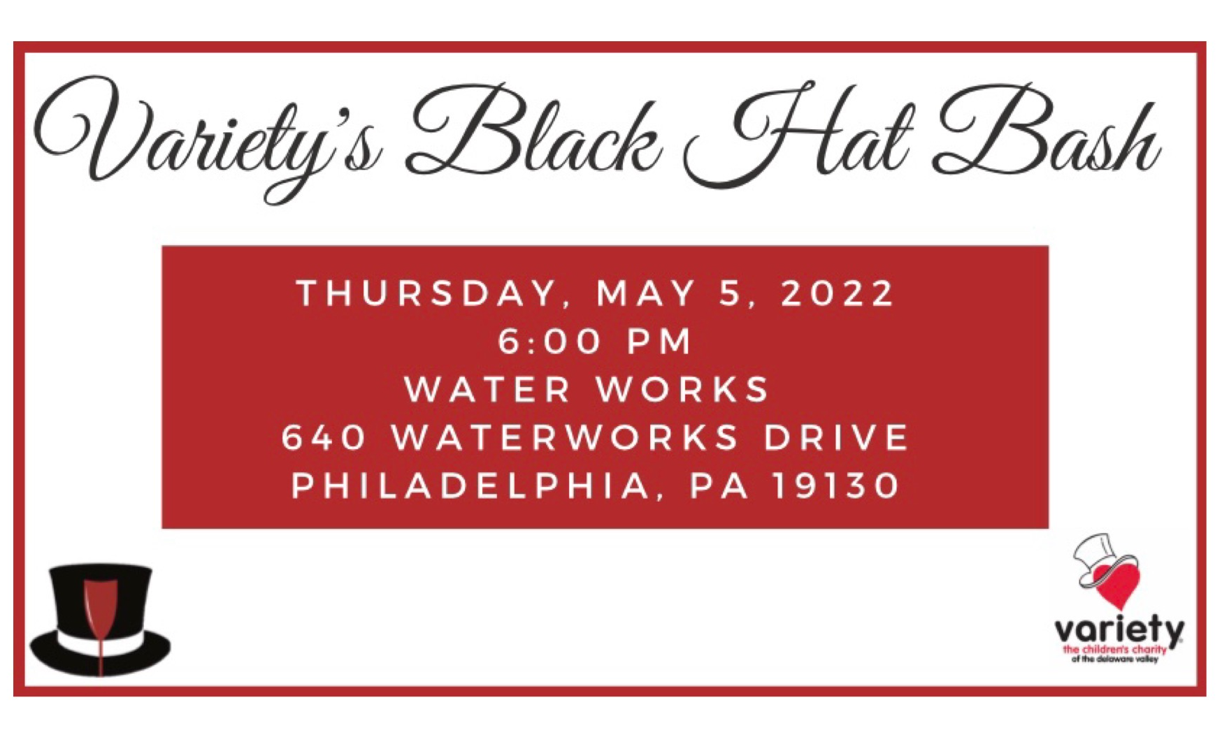 Black Hat Bash 2022 by Variety - the Children's Charity of the Delaware Valley