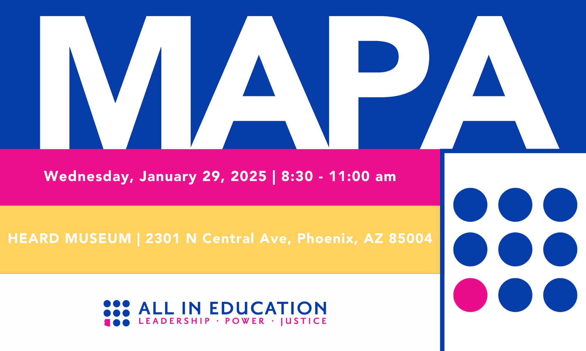2025 MAPA Summit by ALL In Education