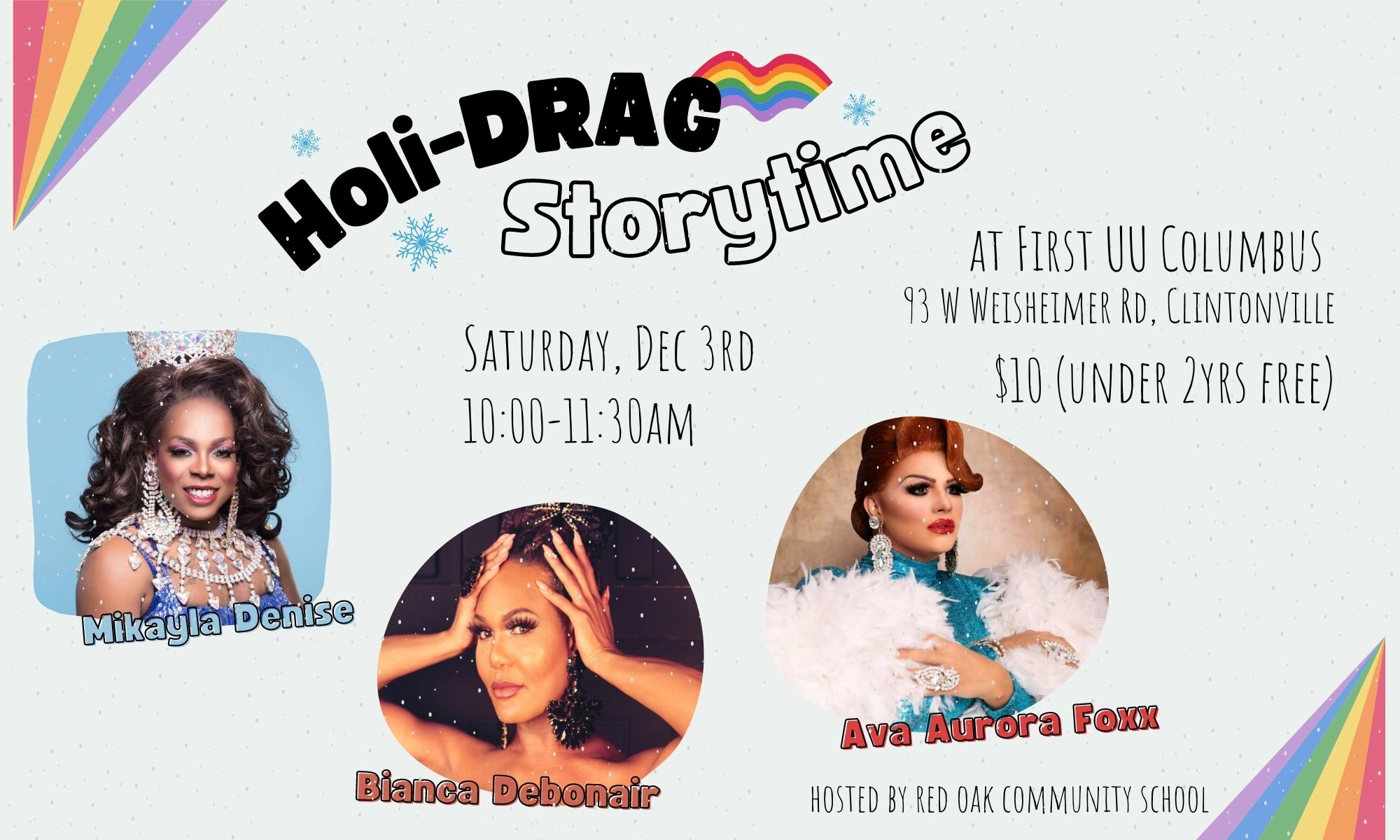 2022 Holi-drag Storytime by Red Oak Community School
