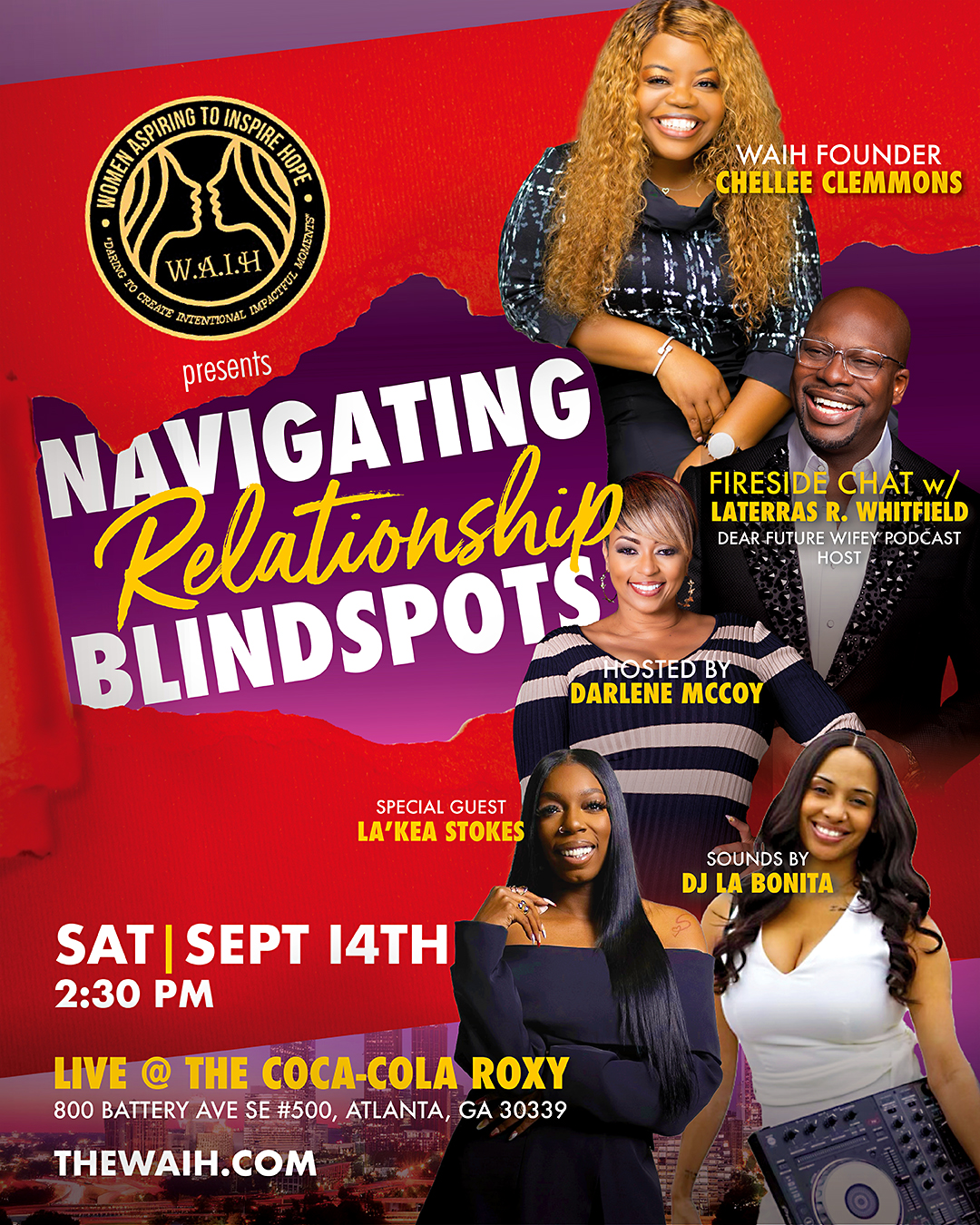 WAIH Presents "Navigating Relationship Blind Spots" featuring "Dear ...