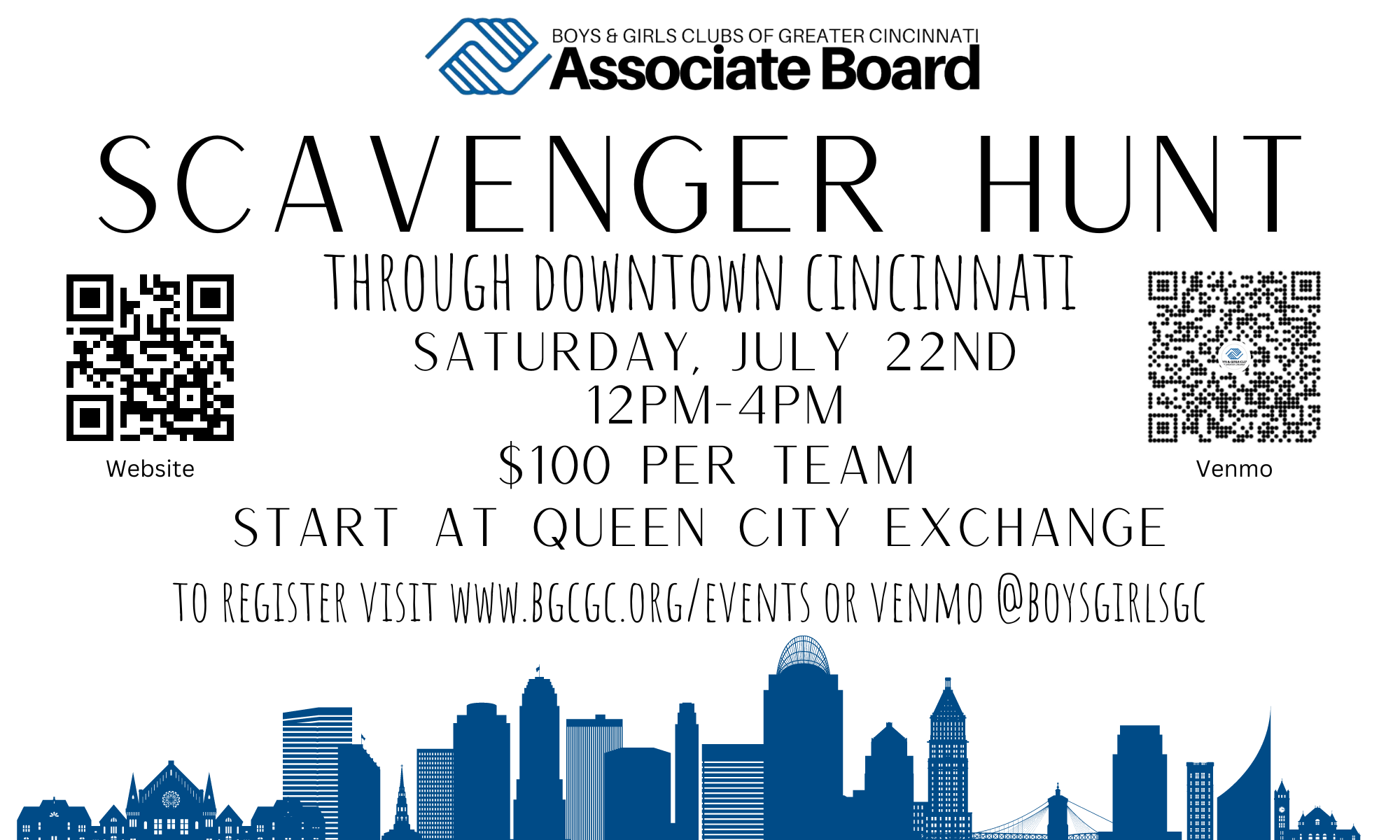 2023 Scavenger Hunt by Boys & Girls Clubs of Greater Cincinnati