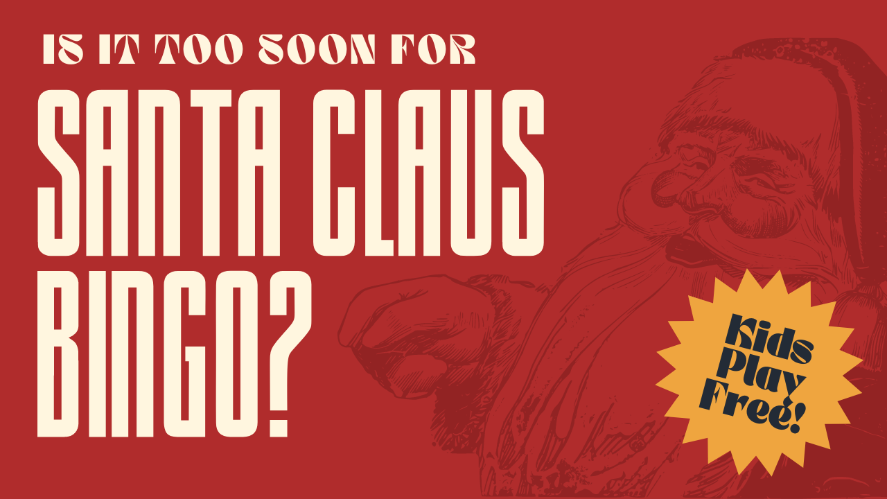 Santa Claus Bingo by Thank you for supporting Generation Spirit!