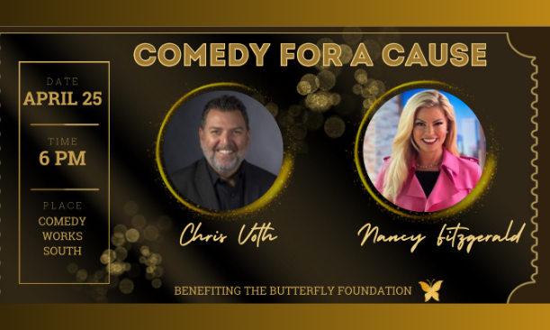 2024 Comedy for a Cause by The Butterfly Foundation