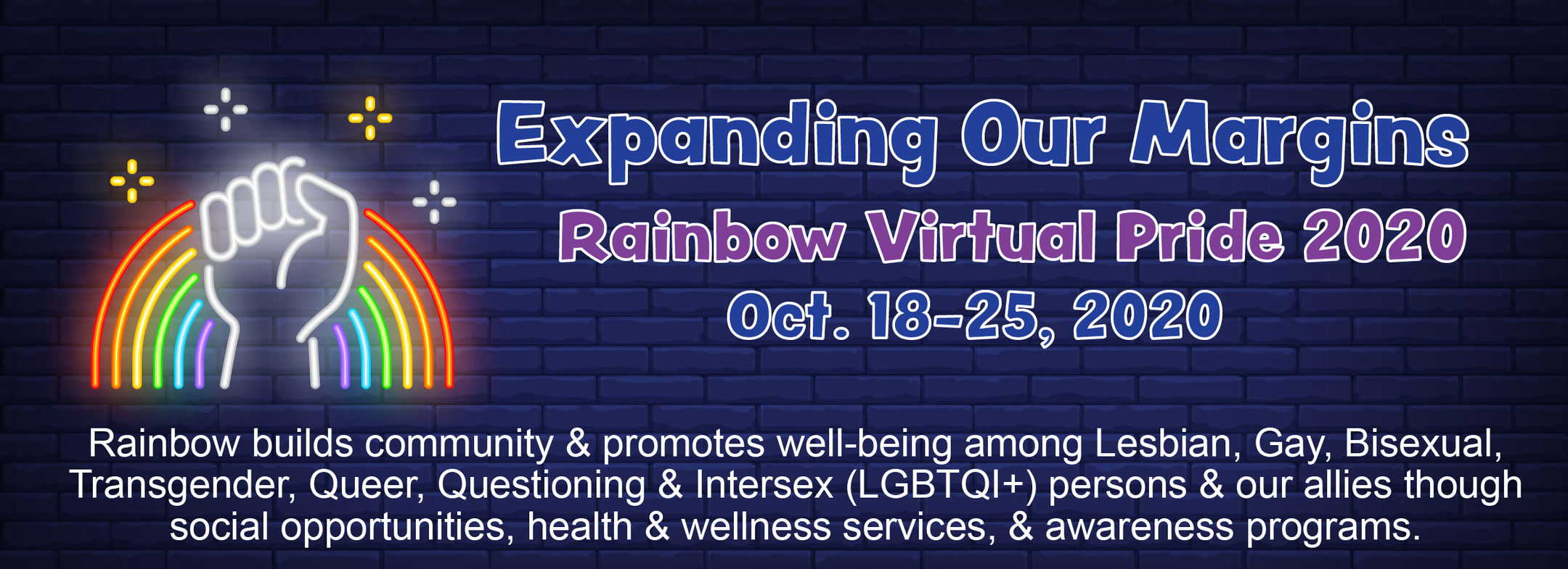RAINBOW VIRTUAL PRIDE 2020 Community Partner Registration by Expanding ...