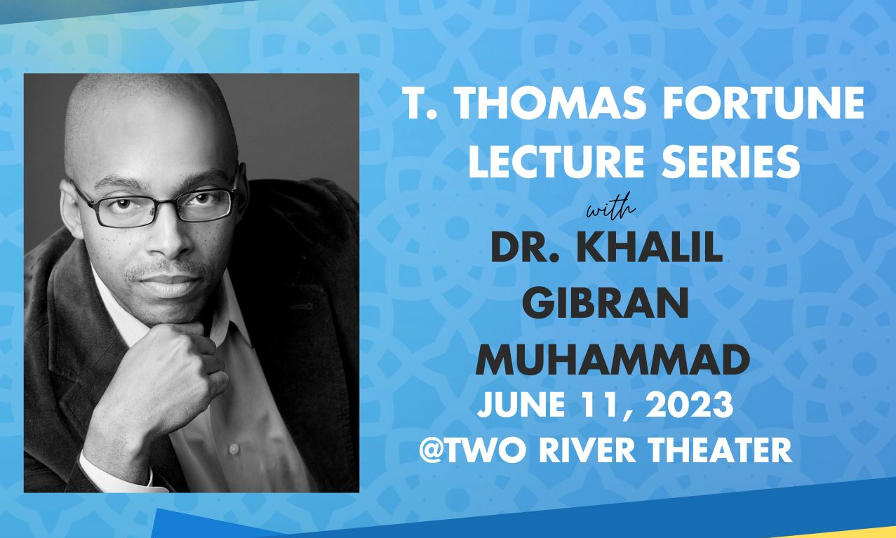 Dr. Khalil Gibran Muhammad | On A Sunday Afternoon | A Fundraising ...