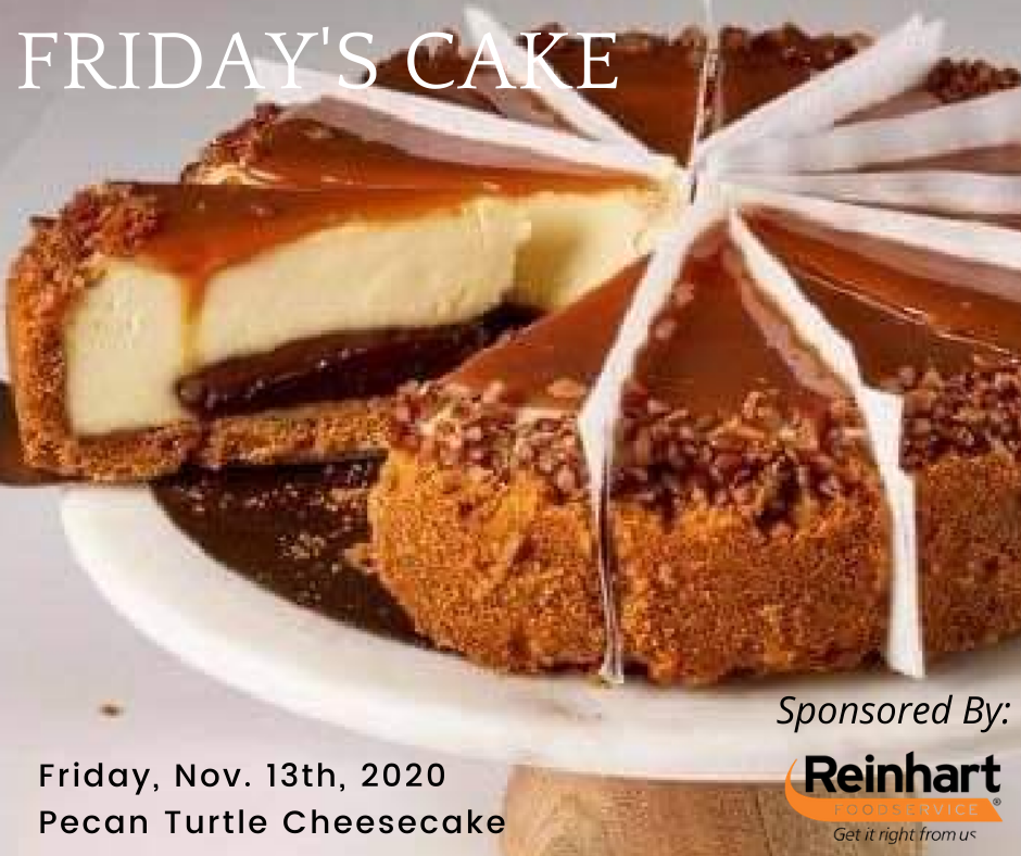 Cake a Day Raffle - Pecan Turtle Cheesecake by Animal Friends Humane ...