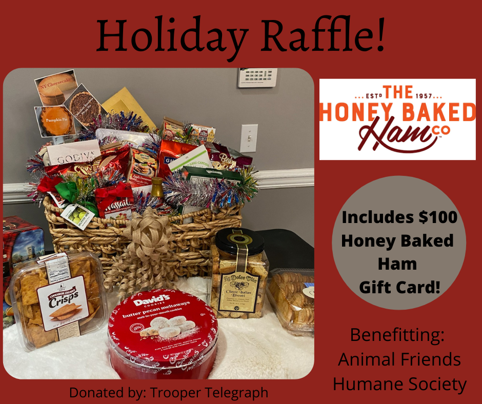 Honey Baked Ham Holiday Raffle Basket by Animal Friends Humane Society
