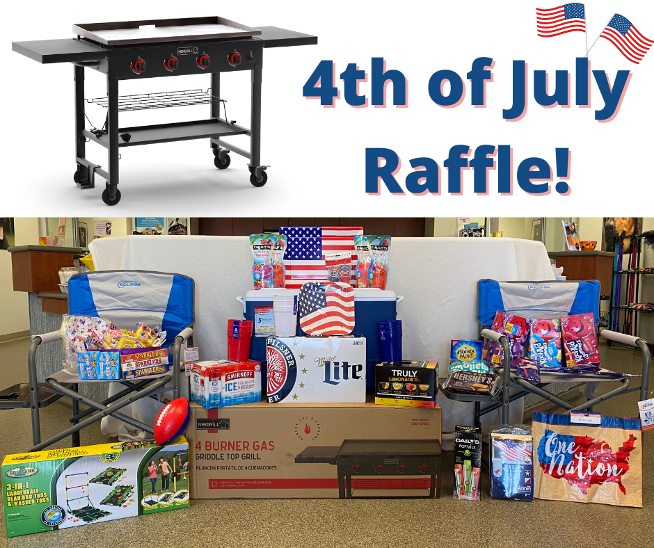 4th of July Raffle to benefit AFHS! by Animal Friends Humane Society