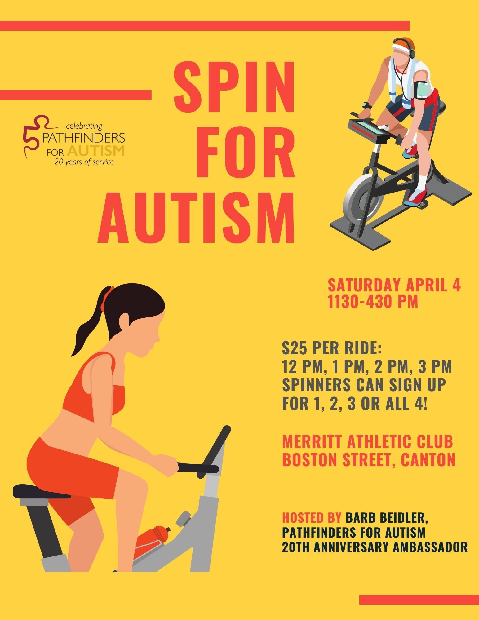 Spin for Autism by Pathfinders for Autism
