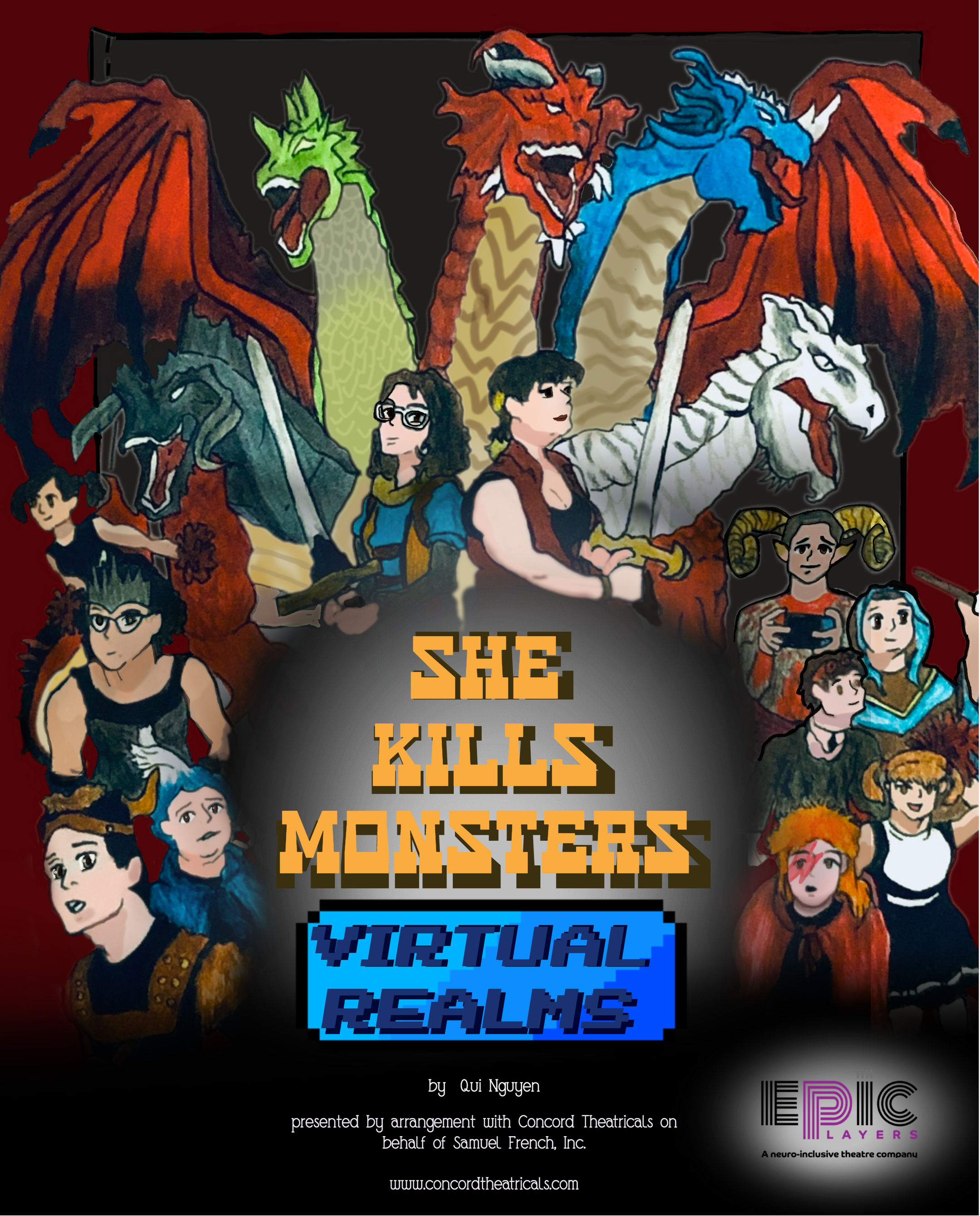She Kills Monsters: Virtual Realms by EPIC Players Inc.