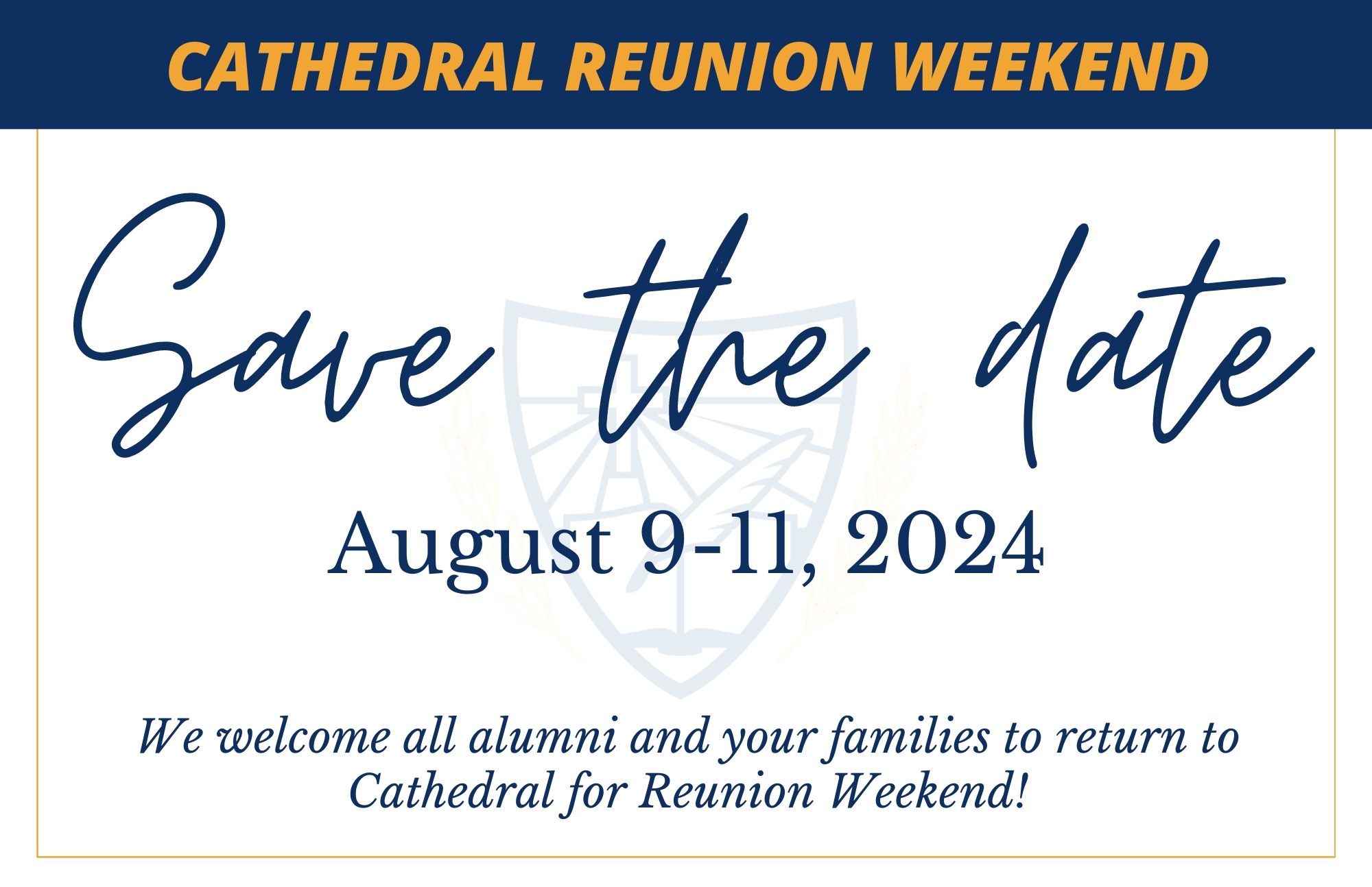 2024 Cathedral Reunion Weekend by Catholic Community Schools
