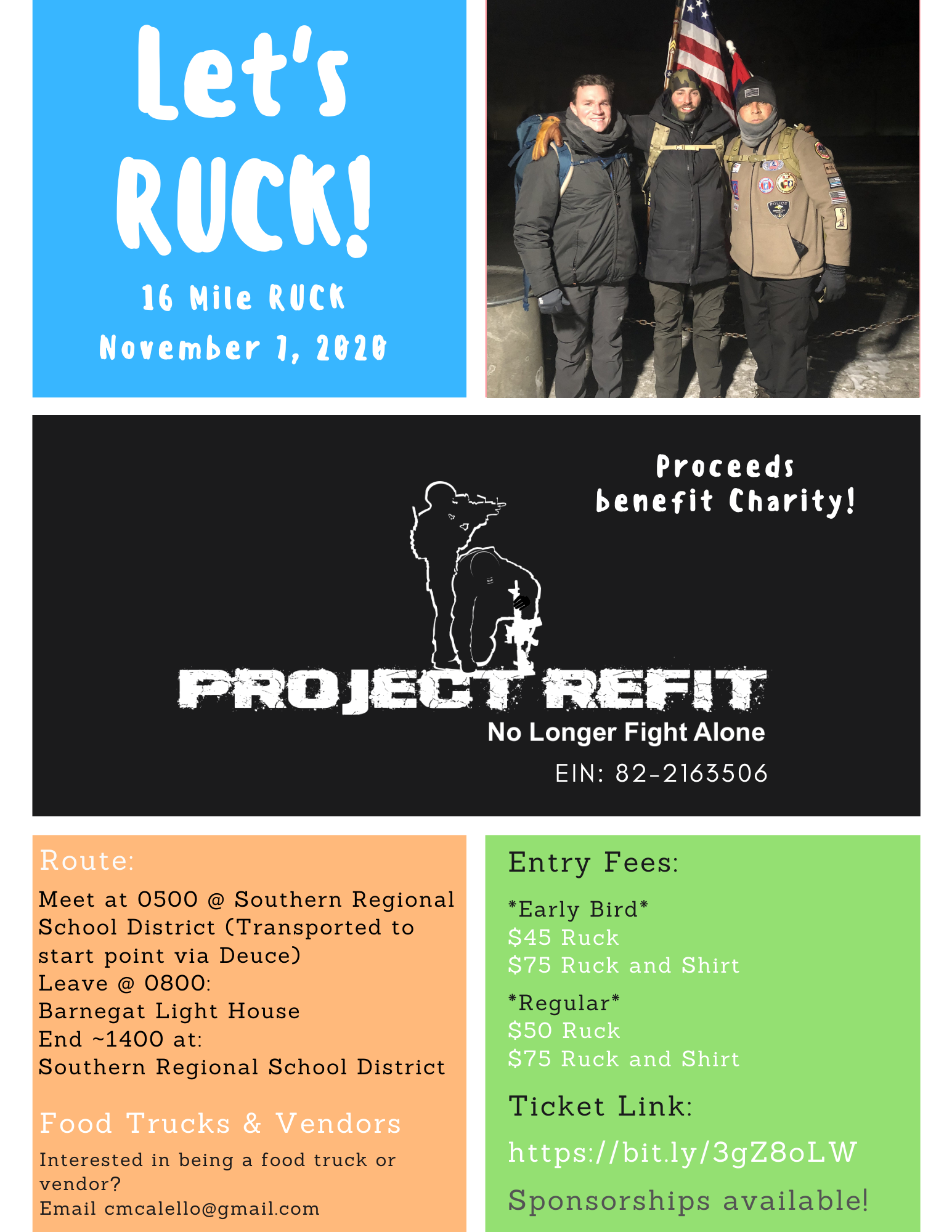 Project Refit Ruck March (16 miles) by Project Refit