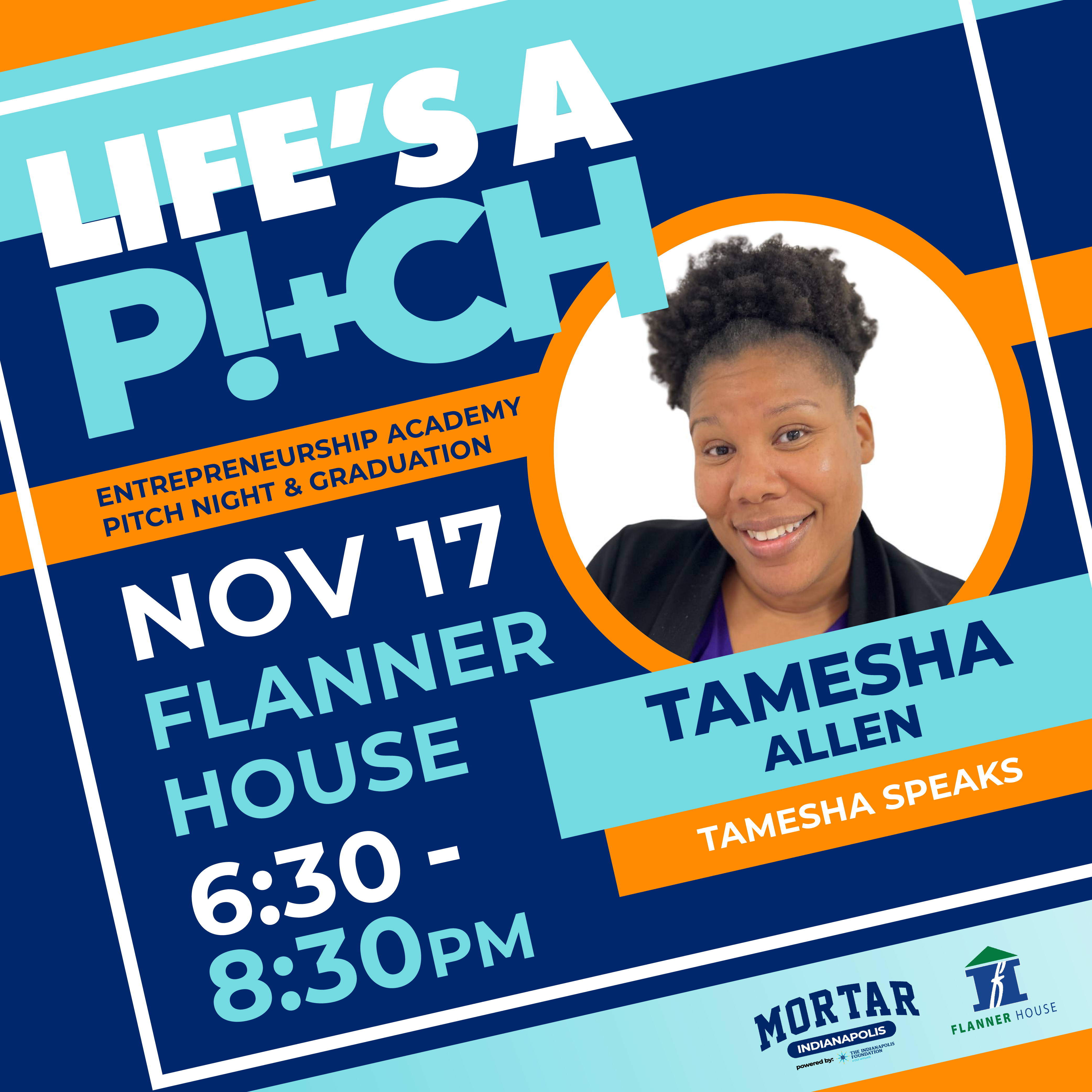 Donate Now | Tamesha Allen - Tamesha Speaks by MORTAR Cincinnati