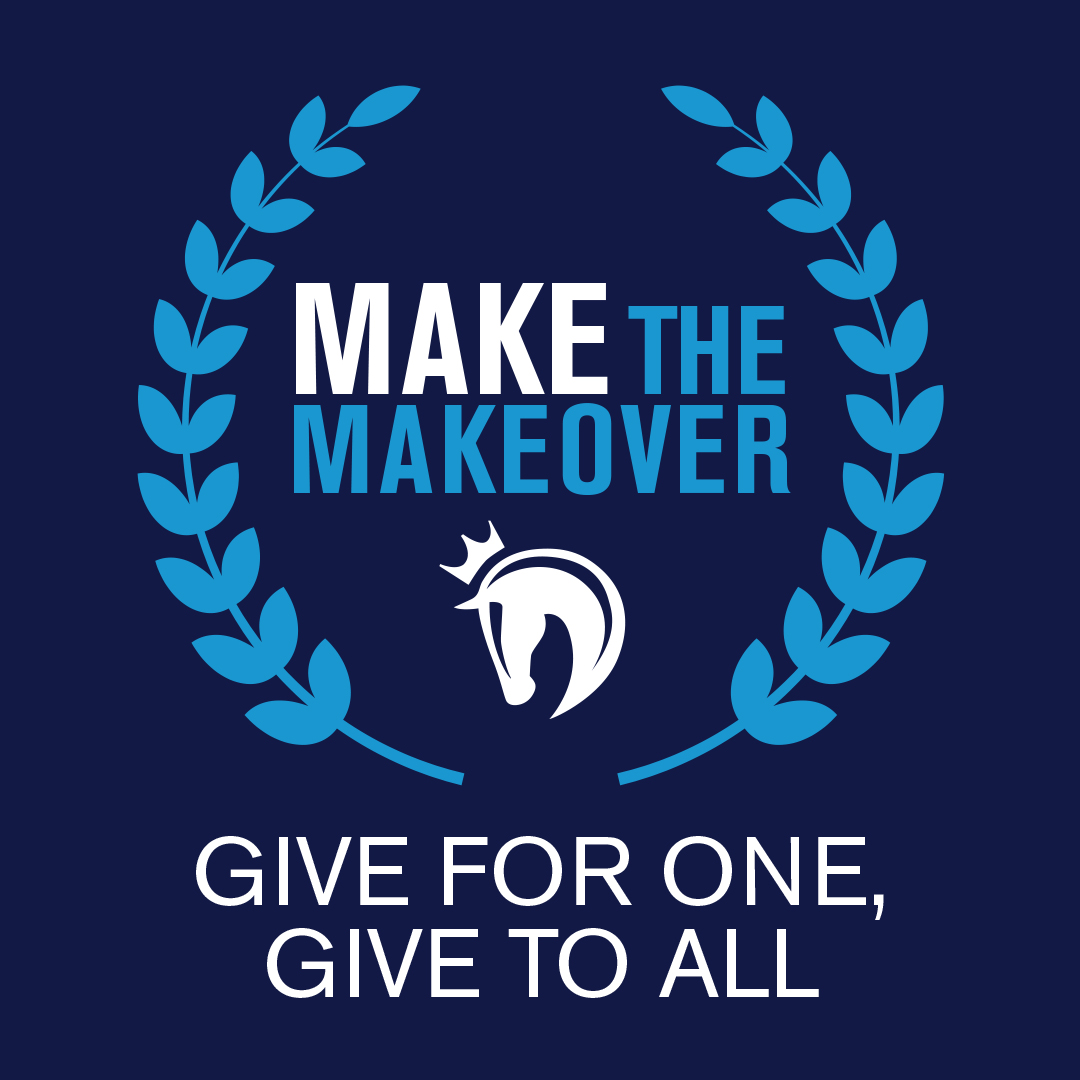 Donate Now | Make the Makeover 2024 by Retired Racehorse Project